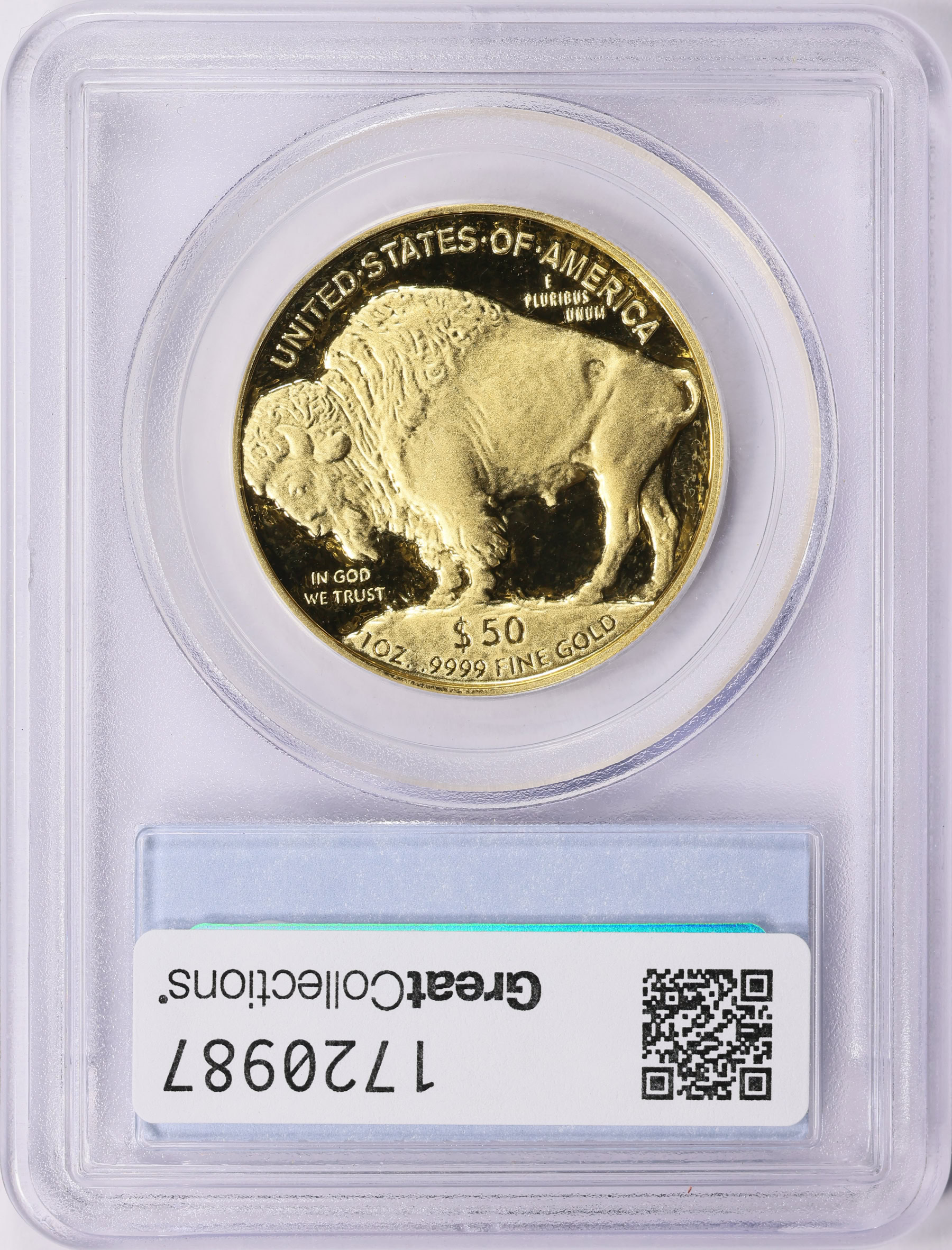 2006-W $50 One-Ounce Gold American Buffalo PCGS Proof-70 DCAM (Item ...