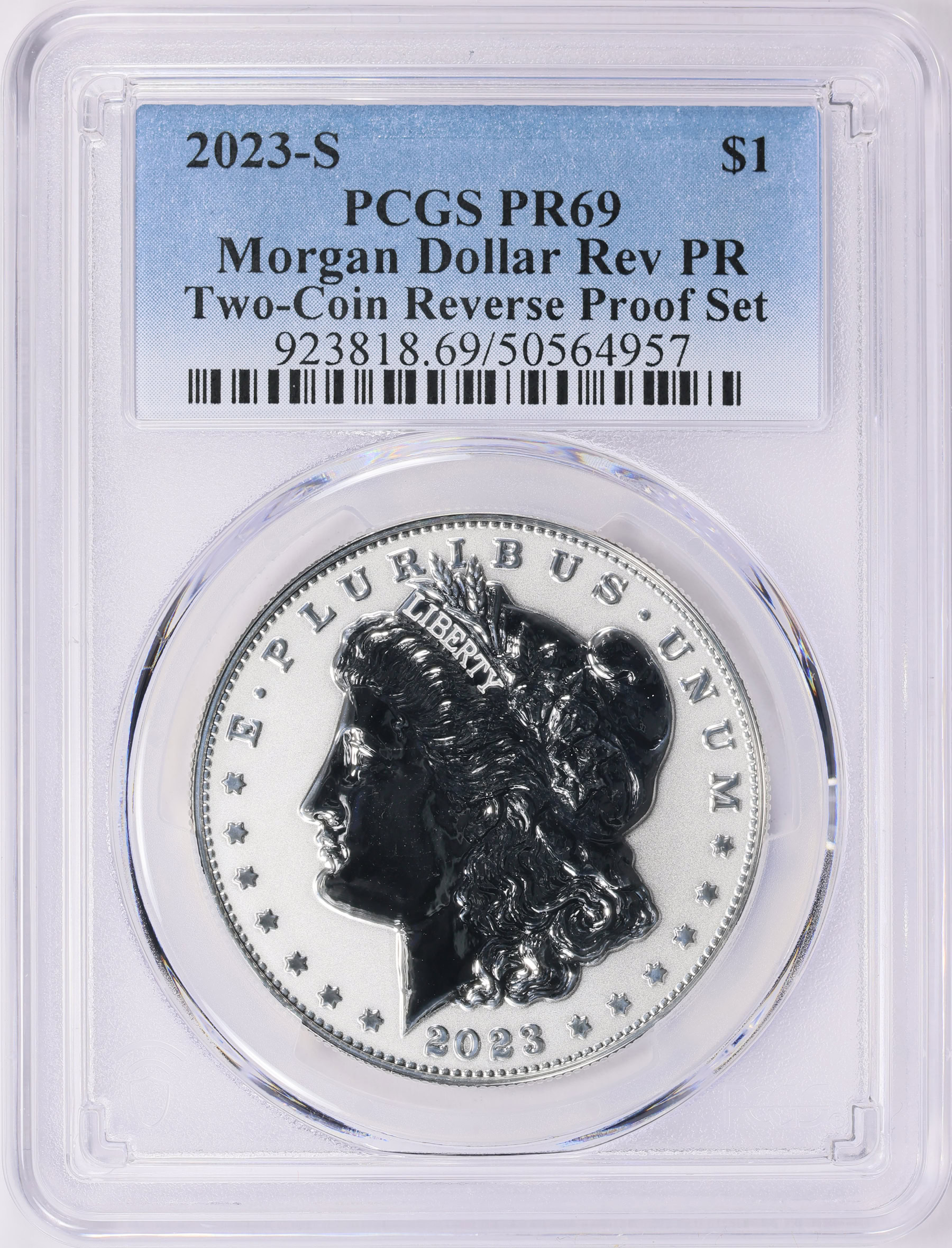 2023-S Morgan Silver Dollar Reverse Proof PCGS Proof-69 | PCGS Cert ...