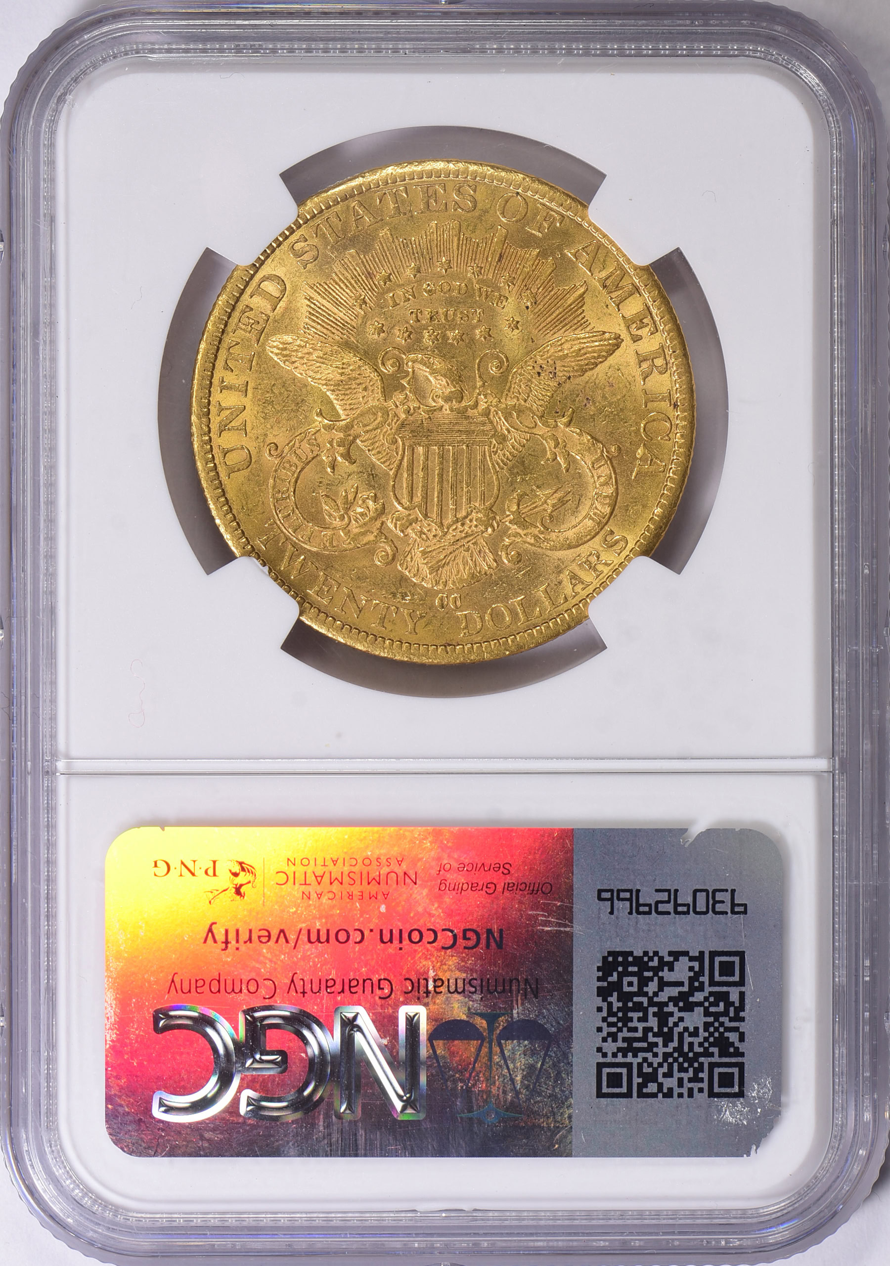 1882-CC Liberty Gold Double Eagle NGC MS-61 (Item 1721988) | GreatCollections Coin Auctions