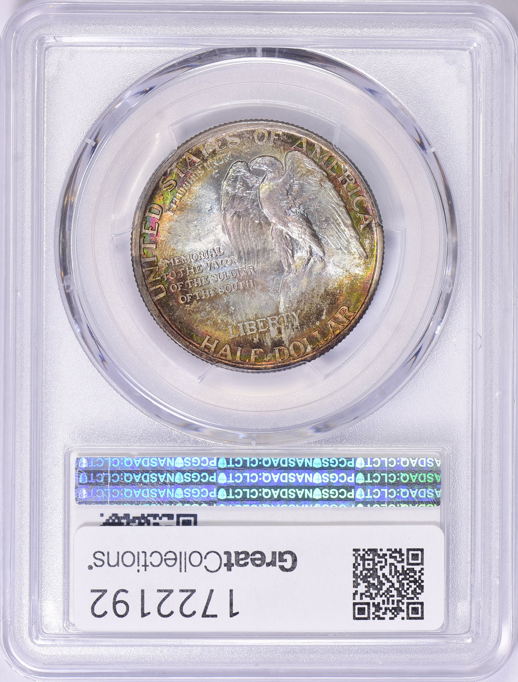 1925 Stone Mountain Memorial Half Dollar PCGS MS-68+ (Toned) (San Diego ...