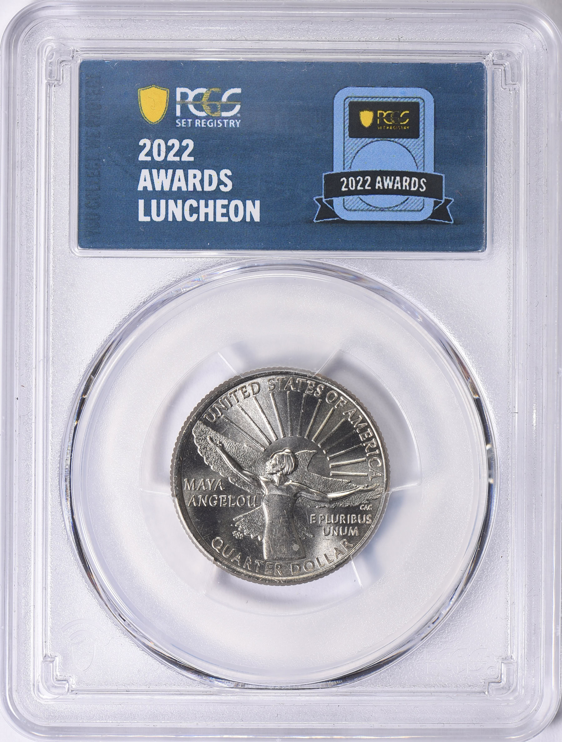 2022-P American Women Quarter Maya Angelou PCGS MS-66 (PCGS Registry ...