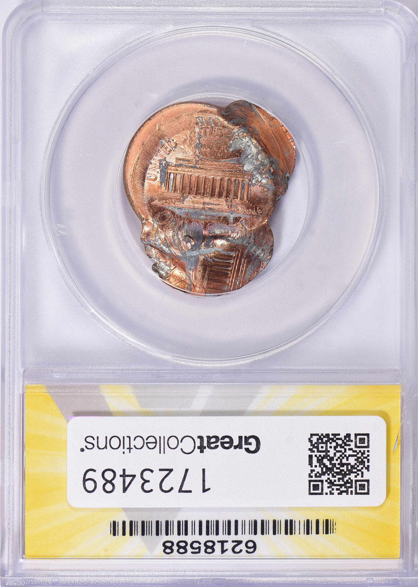 Mint Error 1998 Lincoln Cent Quadruple Struck First Strike Off Center ...