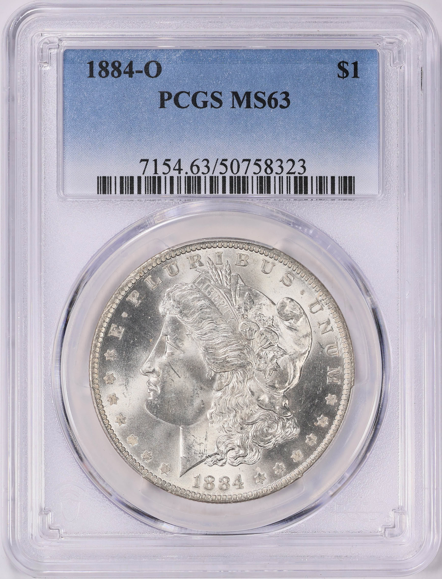 1884-O Morgan Silver Dollar PCGS MS-63 (Item 1723507 ...