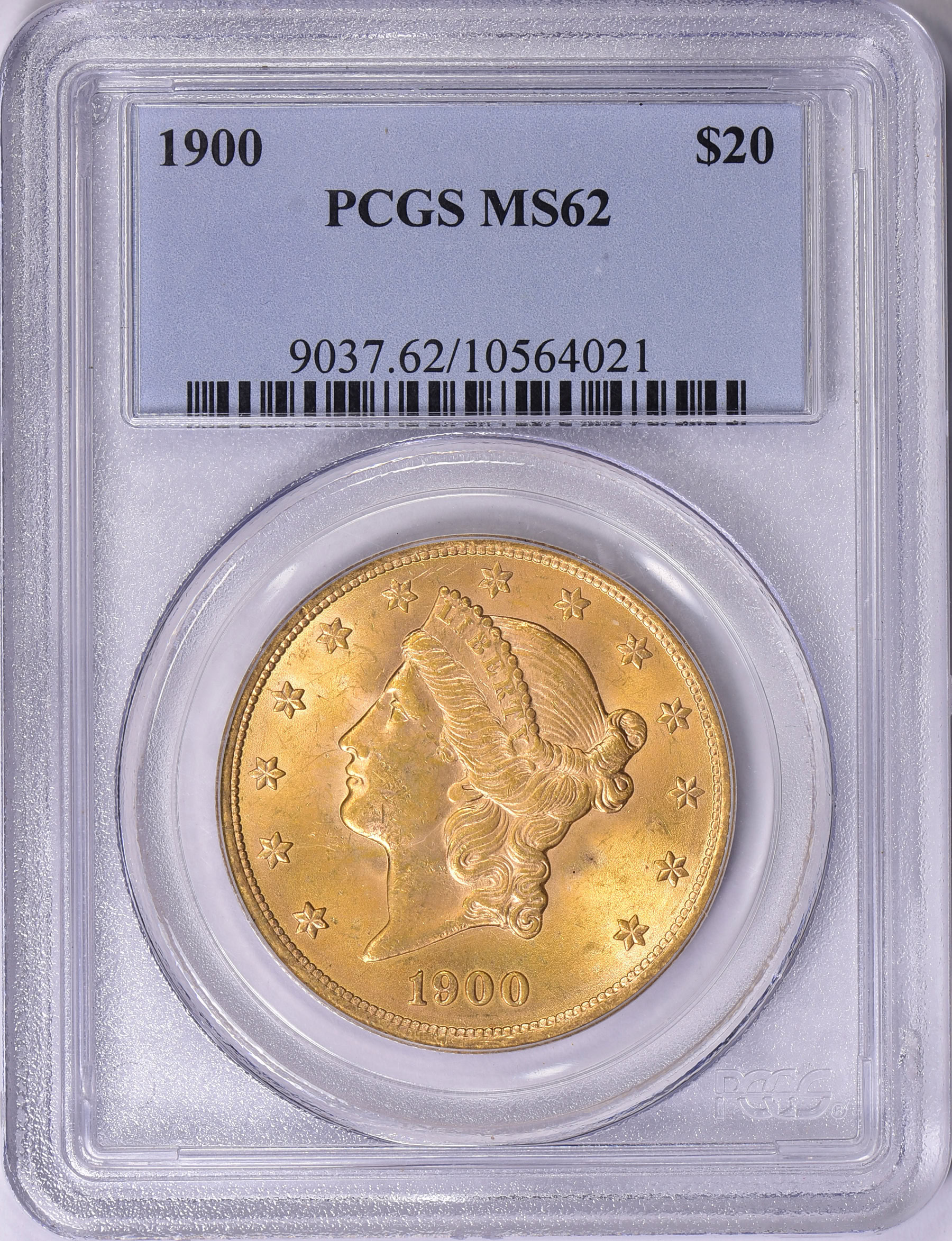 1900 Liberty Gold Double Eagle PCGS MS-62 (Item 1723554) | GreatCollections Coin Auctions