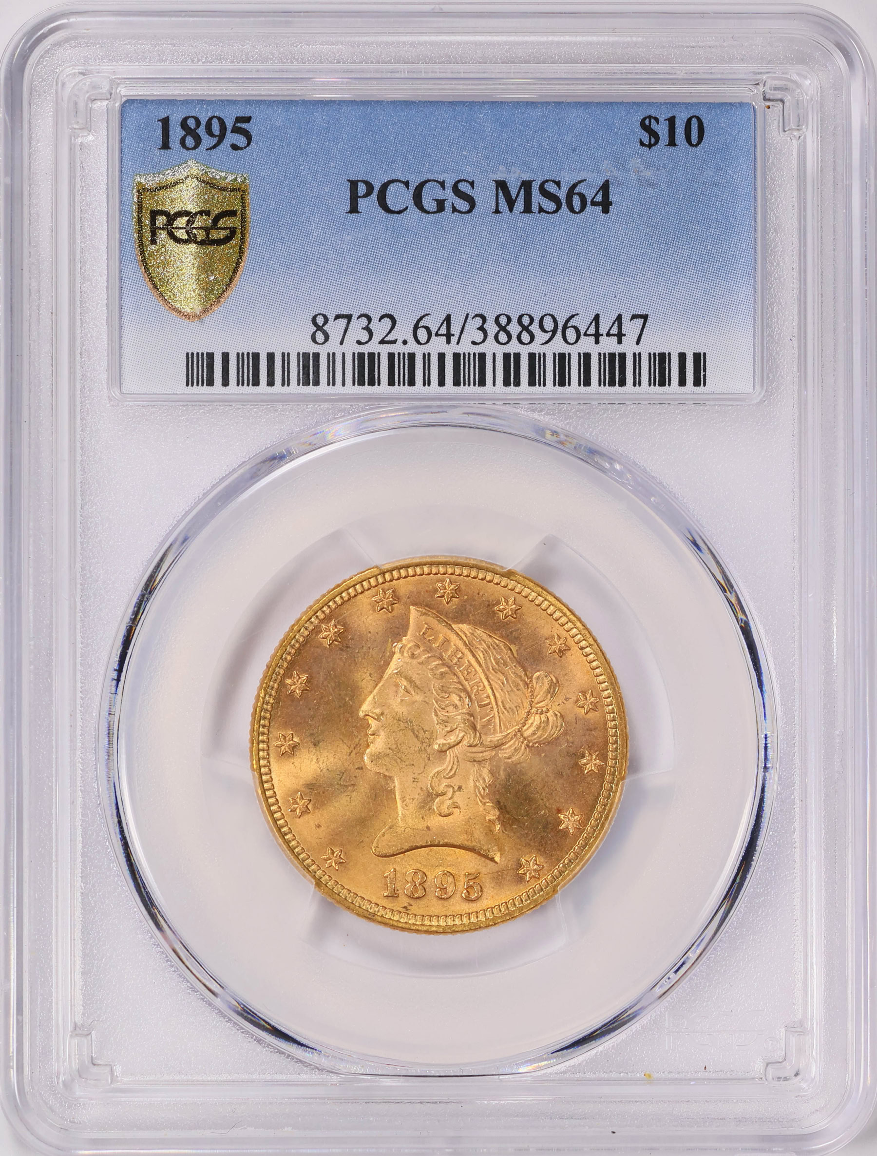 1895 Liberty Gold Eagle PCGS MS-64 (Item 1724009) | GreatCollections Coin Auctions