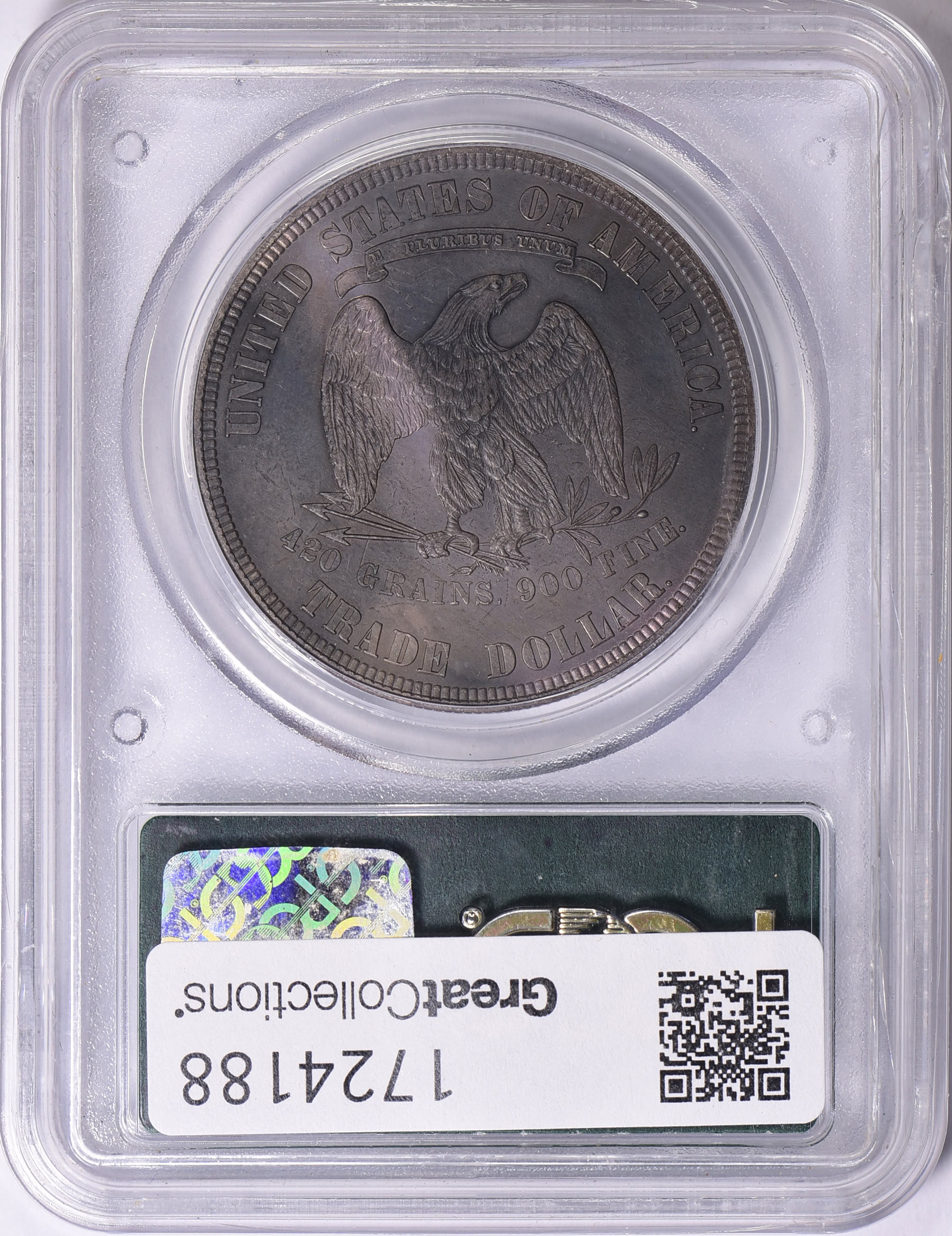 1883 Trade Silver Dollar PCGS Proof-65 (Toned) OGH (2nd Gen) (Item ...