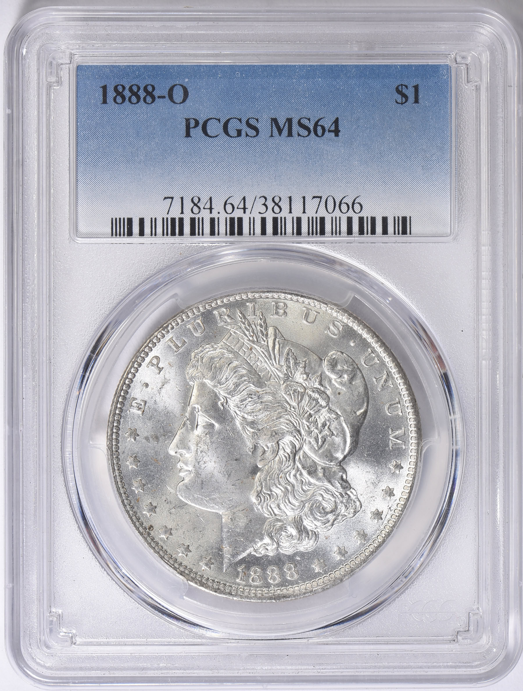 1888-O Morgan Silver Dollar PCGS MS-64 (Item 1724901) | GreatCollections Coin Auctions