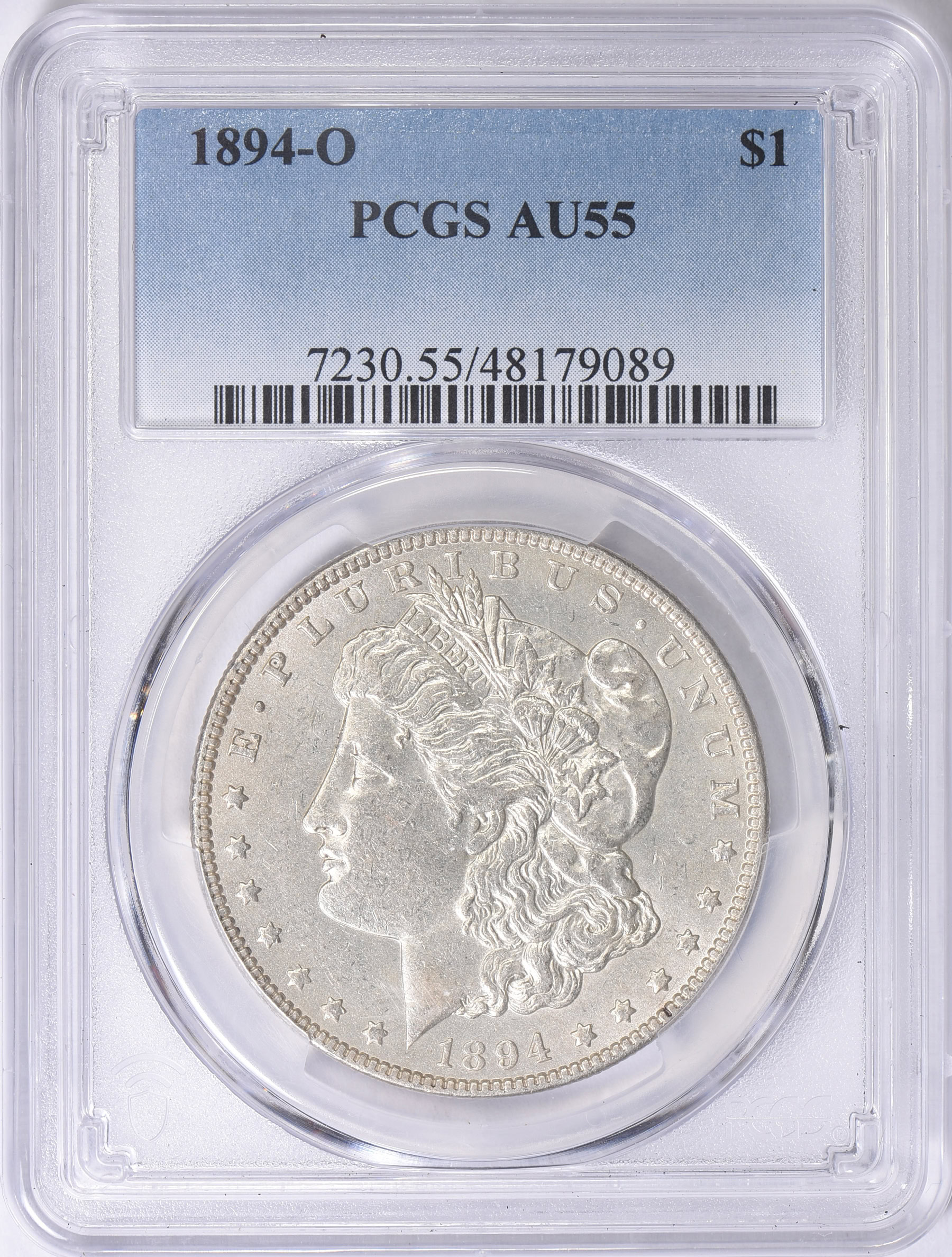 1894-O Morgan Silver Dollar PCGS AU-55 (Item 1724902) | GreatCollections Coin Auctions