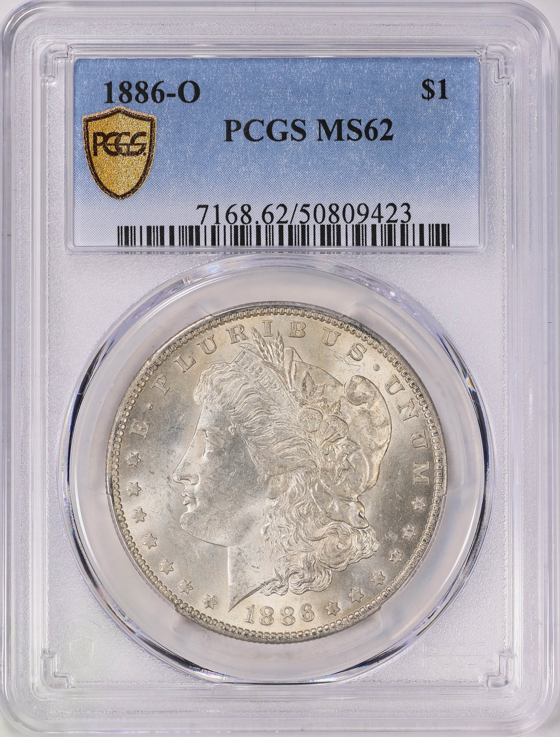 1886-O Morgan Silver Dollar PCGS MS-62 (Item 1724994) | GreatCollections Coin Auctions