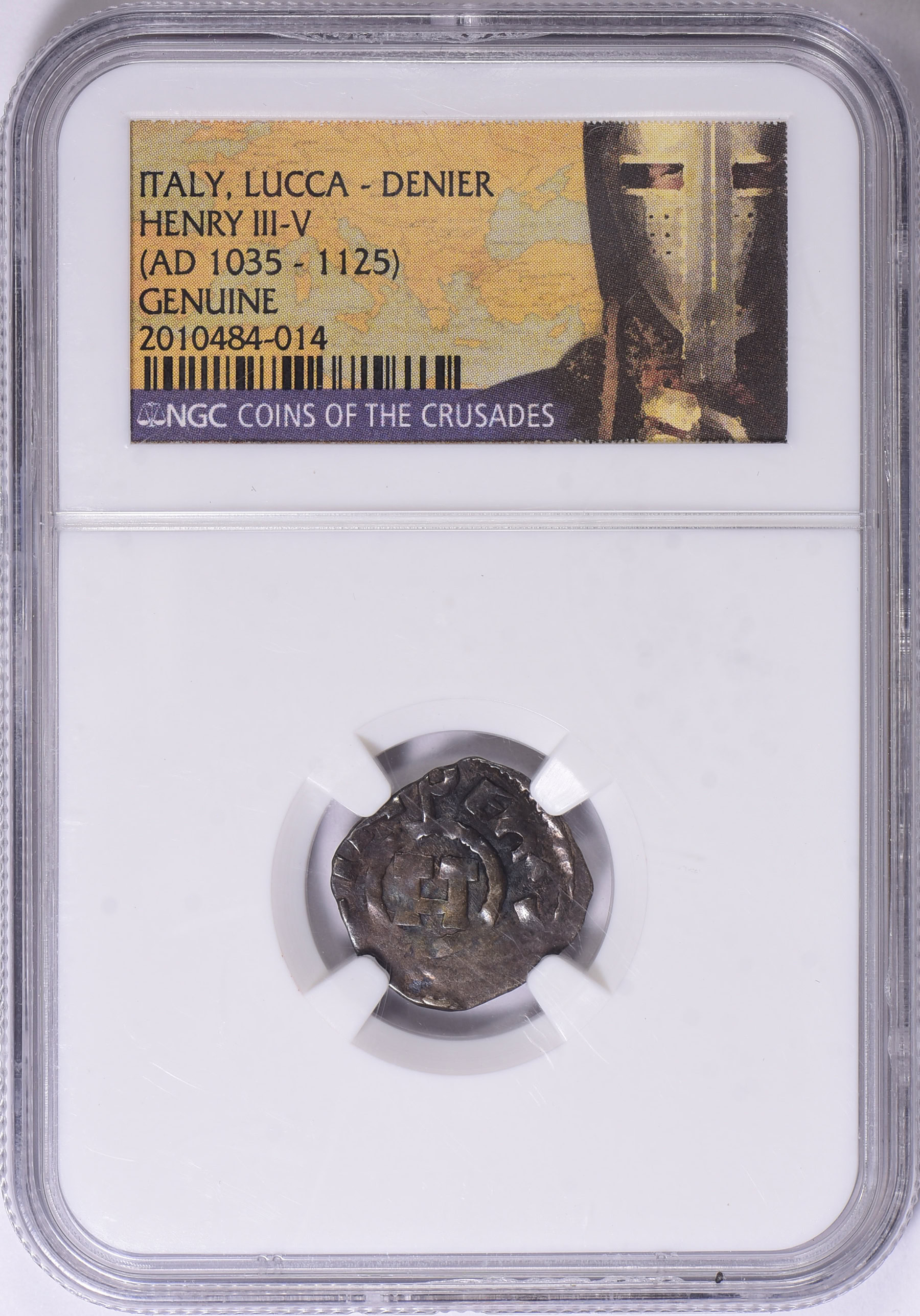 Italy - Lucca ND (1035-1125) Denier of Henry III-V NGC Genuine | NGC ...