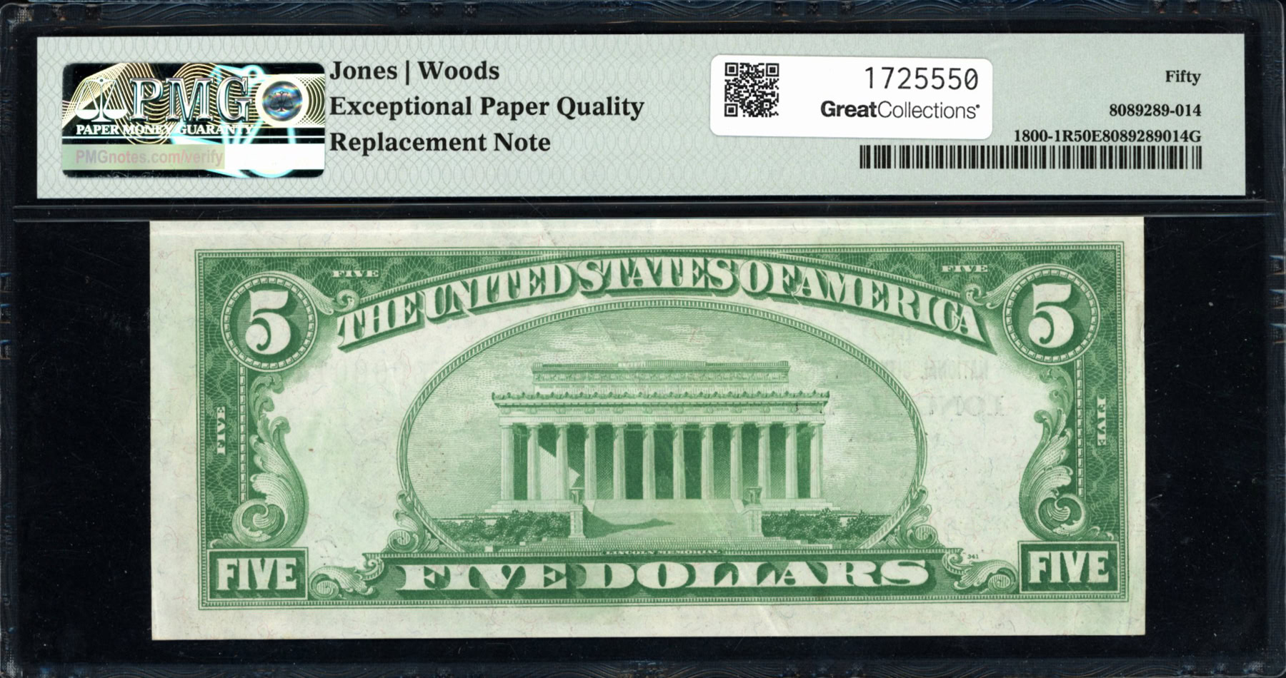 Fr. 1800-1R Long Beach, New York 1929 Type 1 The National City Bank $5 ...