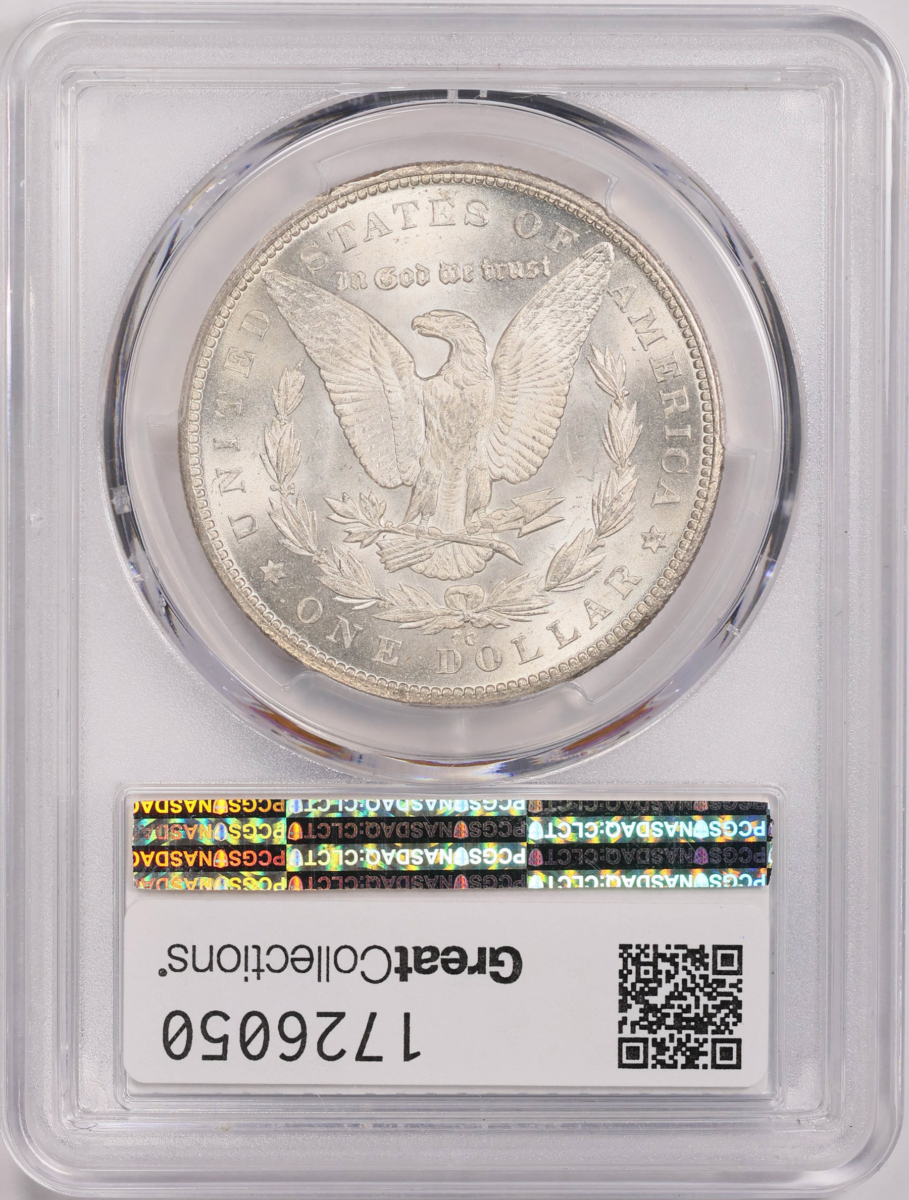 1879-CC Morgan Silver Dollar Capped Die PCGS MS-64 (Item 1726050 ...