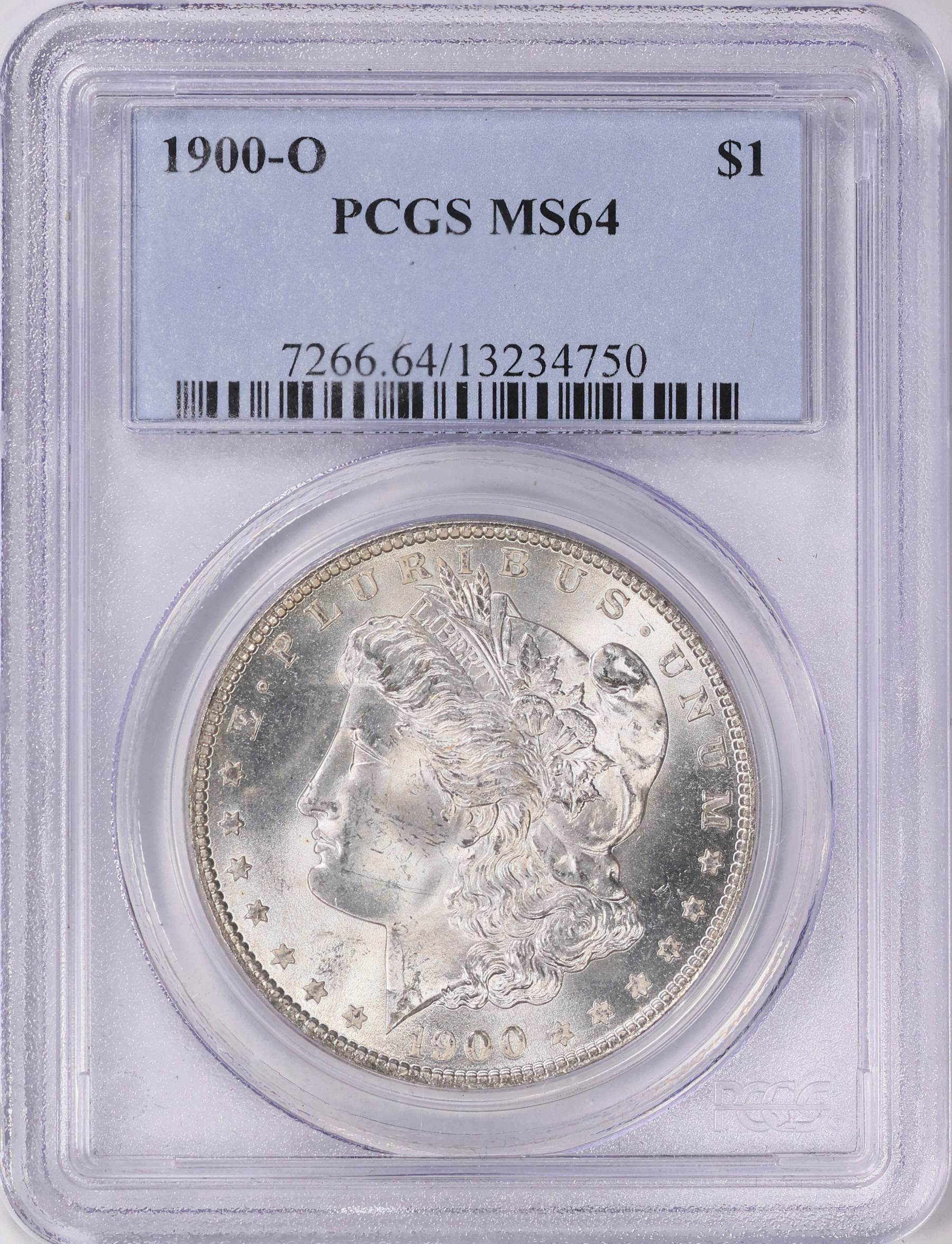 1900-O Morgan Silver Dollar PCGS MS-64 (Item 1726334) | GreatCollections Coin Auctions