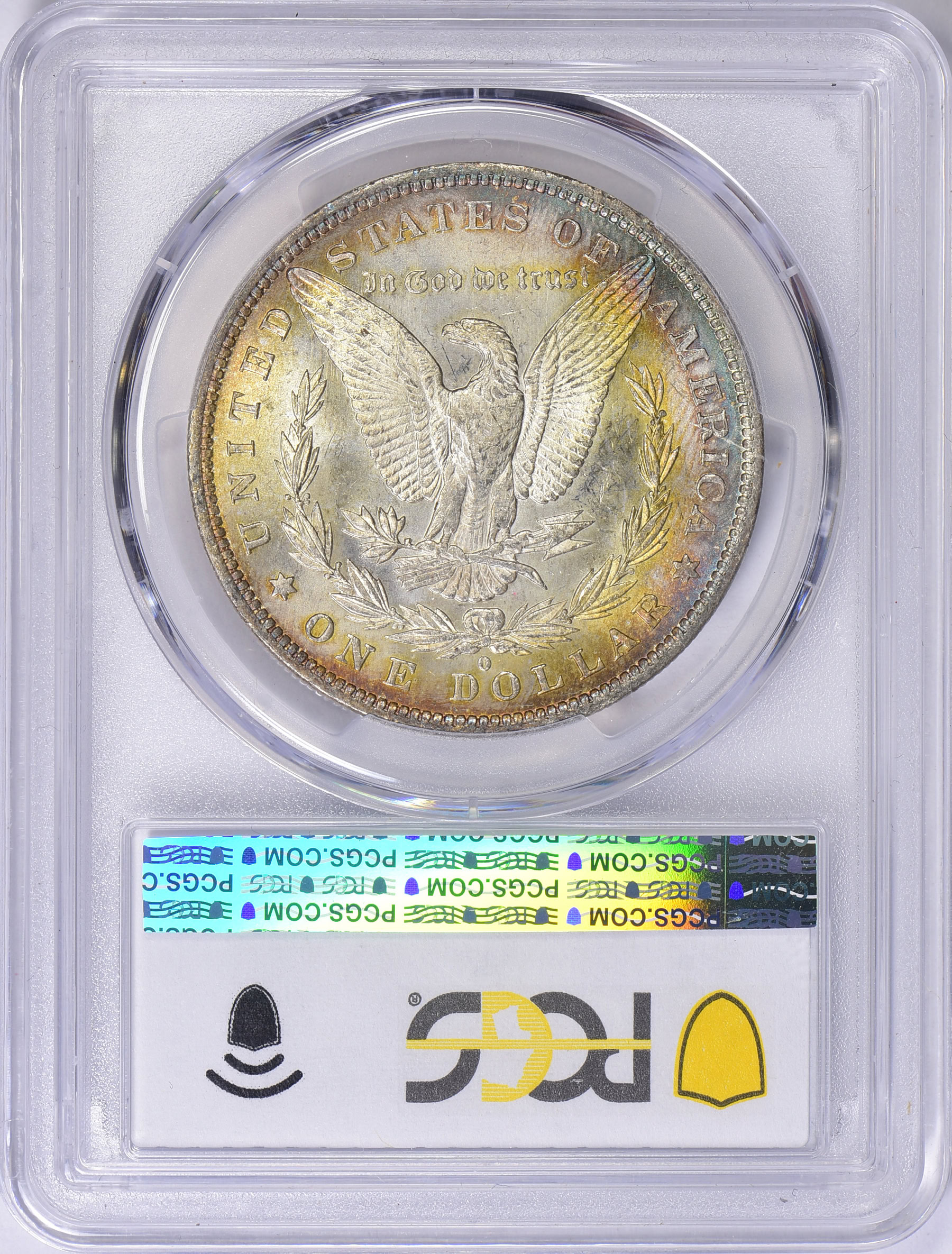 1883-O Morgan Silver Dollar PCGS MS-64 (CAC Green) (Toned) (Item 1726607) | GreatCollections ...