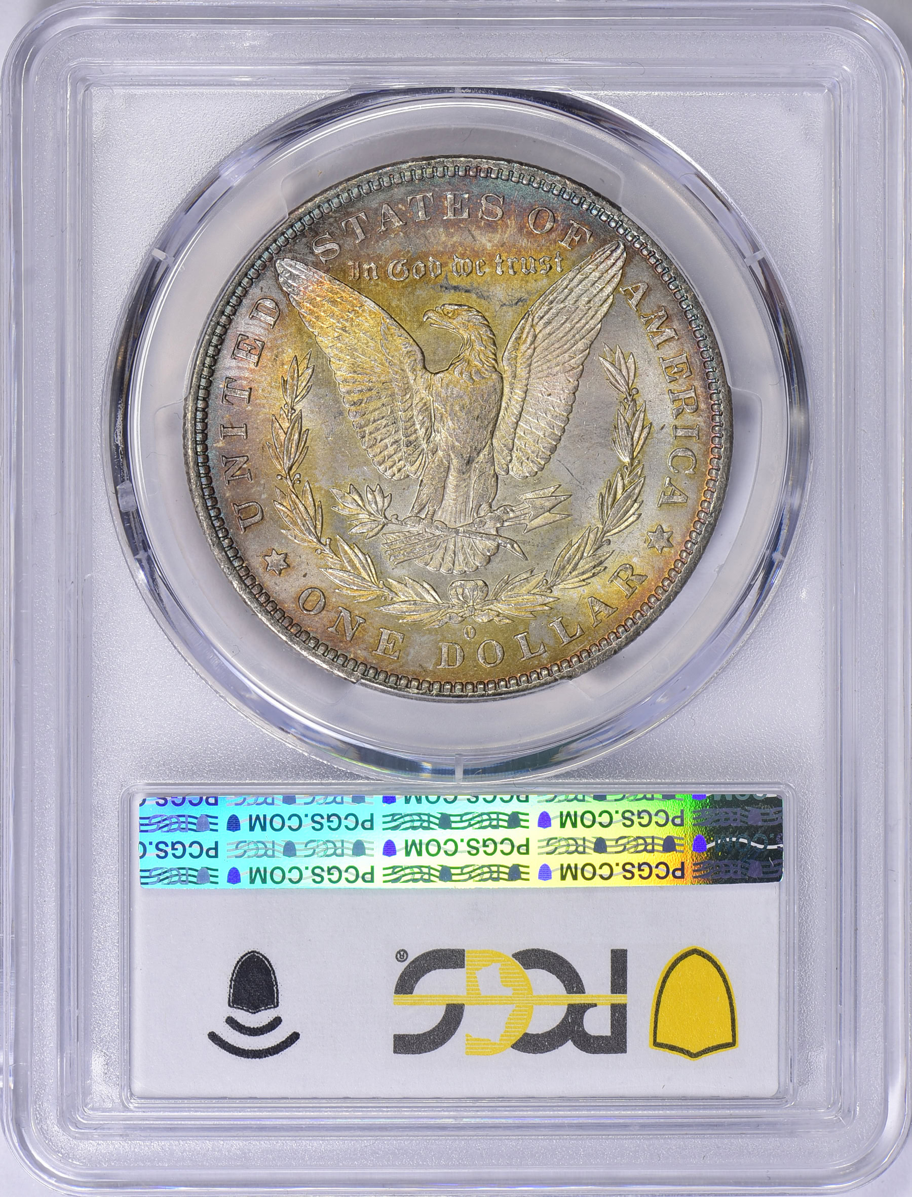 1883-O Morgan Silver Dollar PCGS MS-63 (CAC Green) (Toned) (Item 1726608) | GreatCollections ...