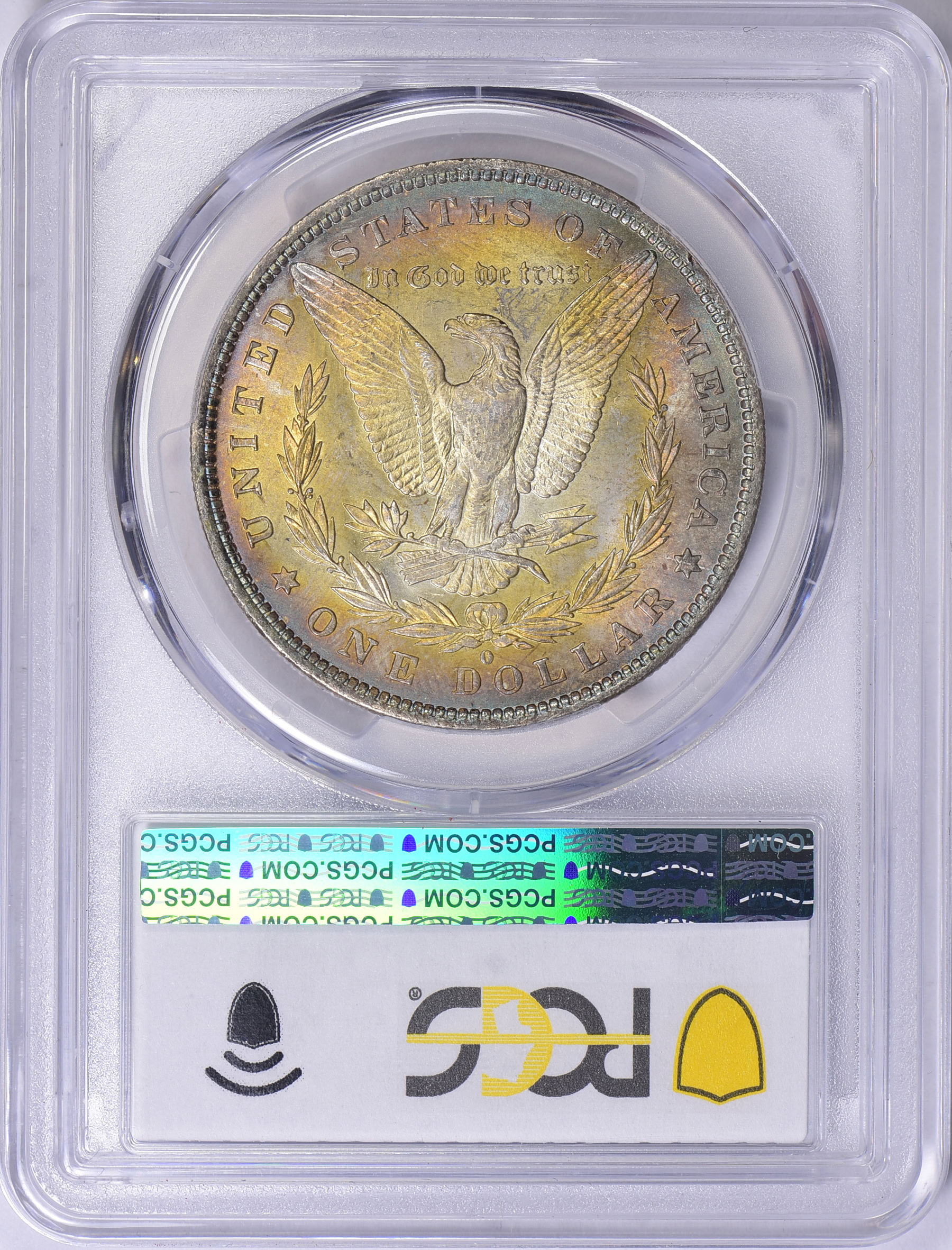 1883-O Morgan Silver Dollar PCGS MS-63 (Toned) (Item 1726669) | GreatCollections Coin Auctions