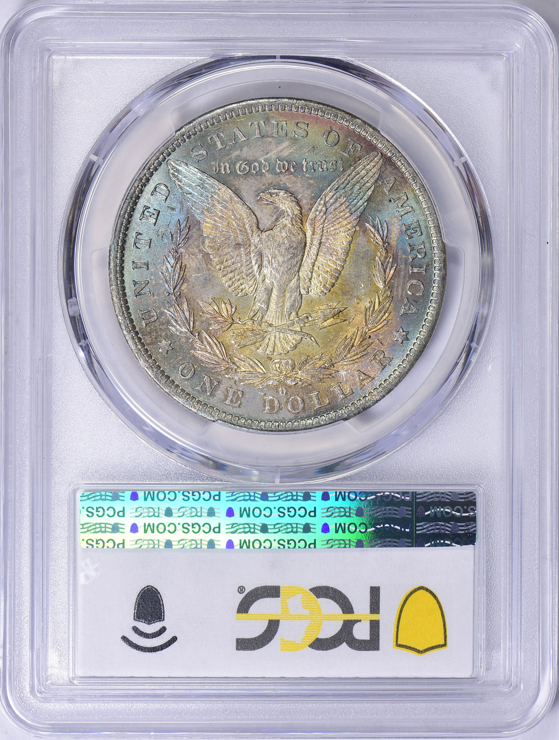 1883-O Morgan Silver Dollar PCGS MS-62 (CAC Green) (Toned) (Item 1726675) | GreatCollections ...