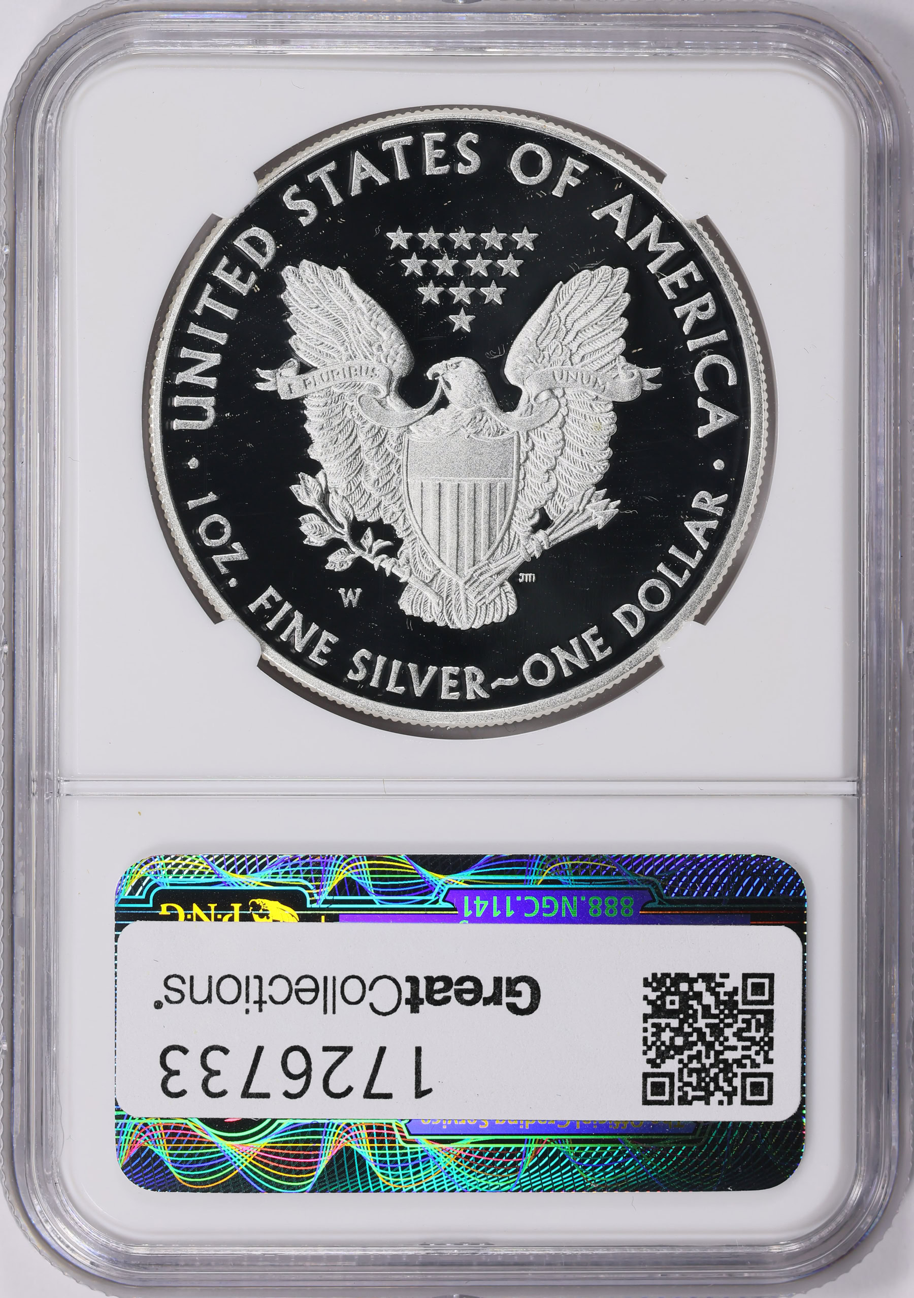 2013-W $1 Silver Eagle First Releases NGC Proof-70 UC (Eagle Label ...