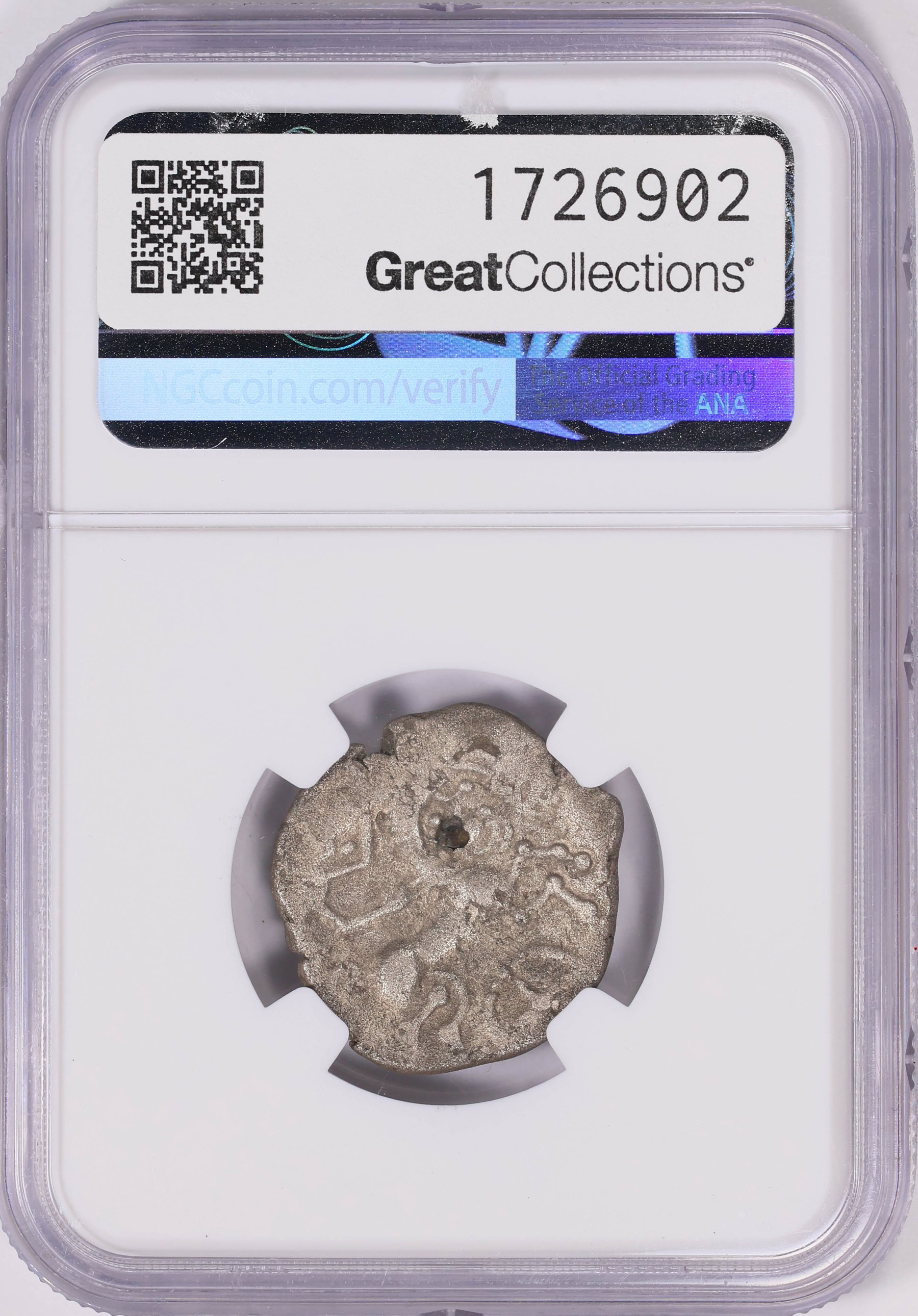 Ancient Gaul, Redones c.100-50 B.C. BI Stater (6.29gms) NGC Ch VF ...