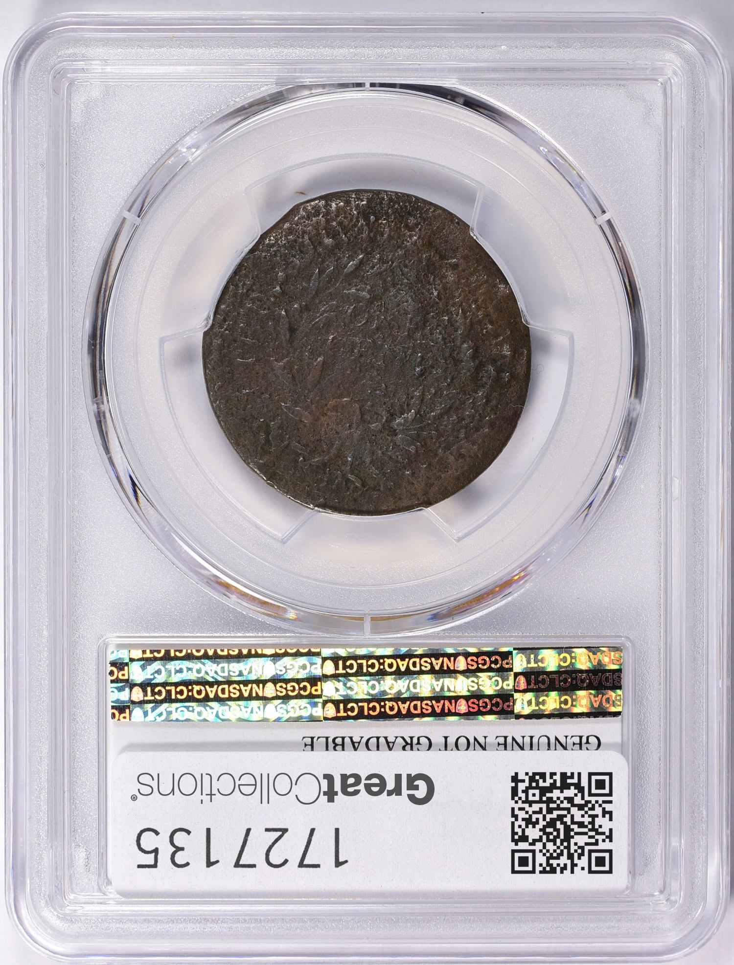 1795 Liberty Cap Cent Plain Edge PCGS Genuine XF Details (Item 1727135 ...