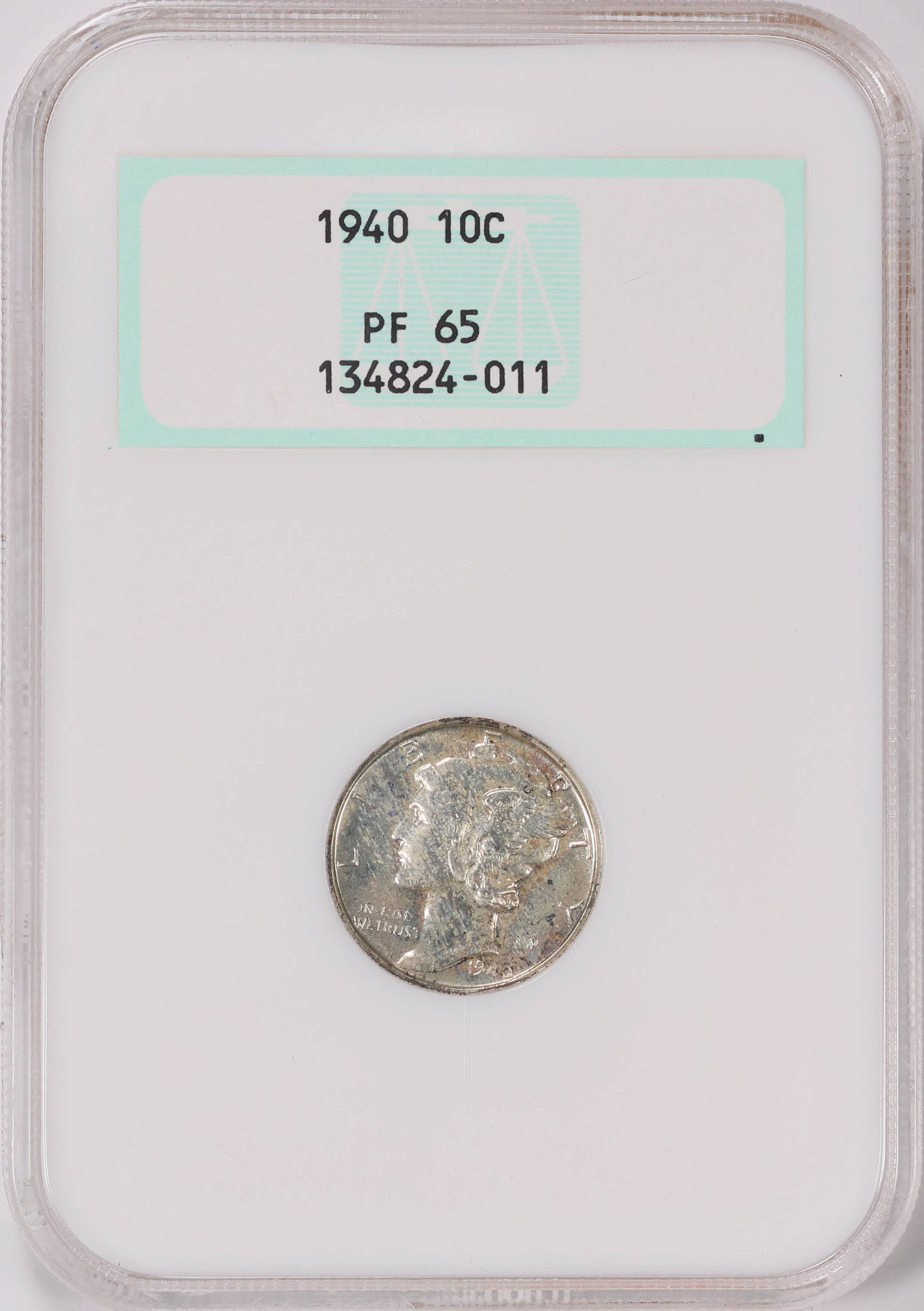 1940 Mercury Dime NGC Proof-65 OH (Item 1727153) | GreatCollections Coin Auctions
