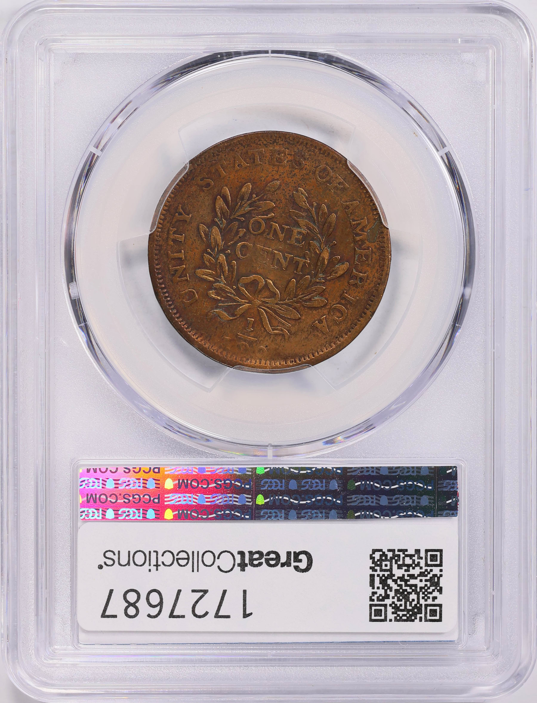 1783 Washington Copper UNITY STATES PCGS Genuine VF Details (Item ...