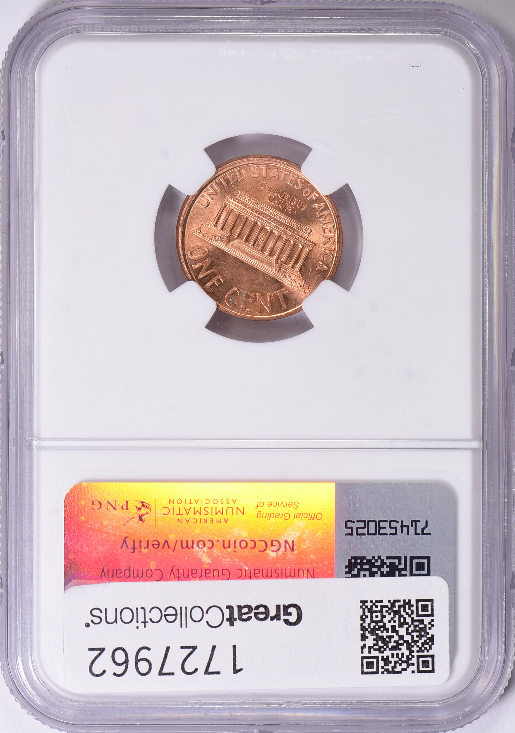 Mint Error 1999 Lincoln Cent Broadstruck NGC Brilliant Unc (Magnum Opus ...