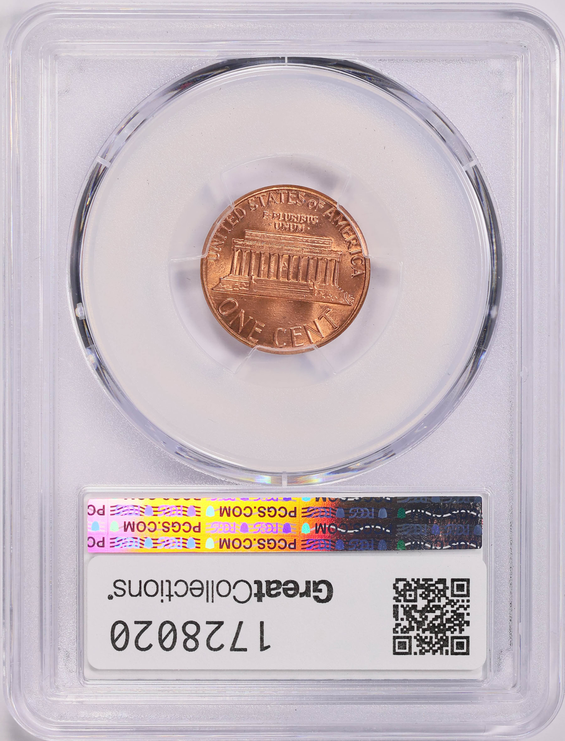 1984 Lincoln Cent Doubled Die Obverse PCGS MS-68 RD (Item 1728020) | GreatCollections Coin Auctions