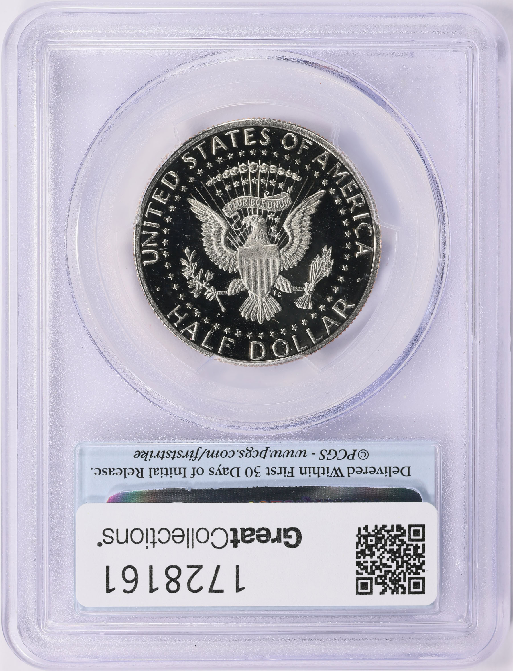 2015-S Kennedy Half Dollar (From the Birth Set) First Strike PCGS Proof ...