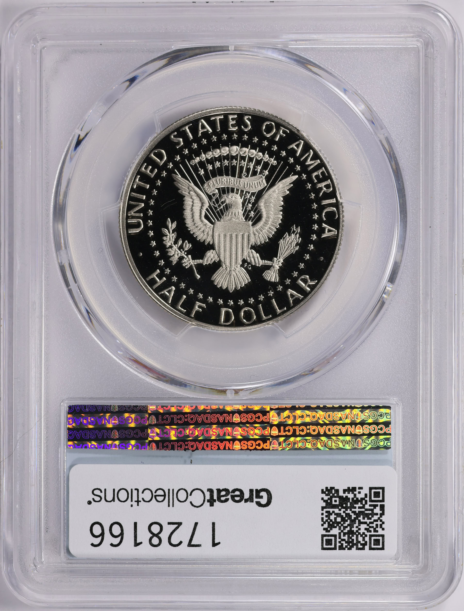 2018-S Kennedy Half Dollar (From the Birth Set) First Strike PCGS Proof ...