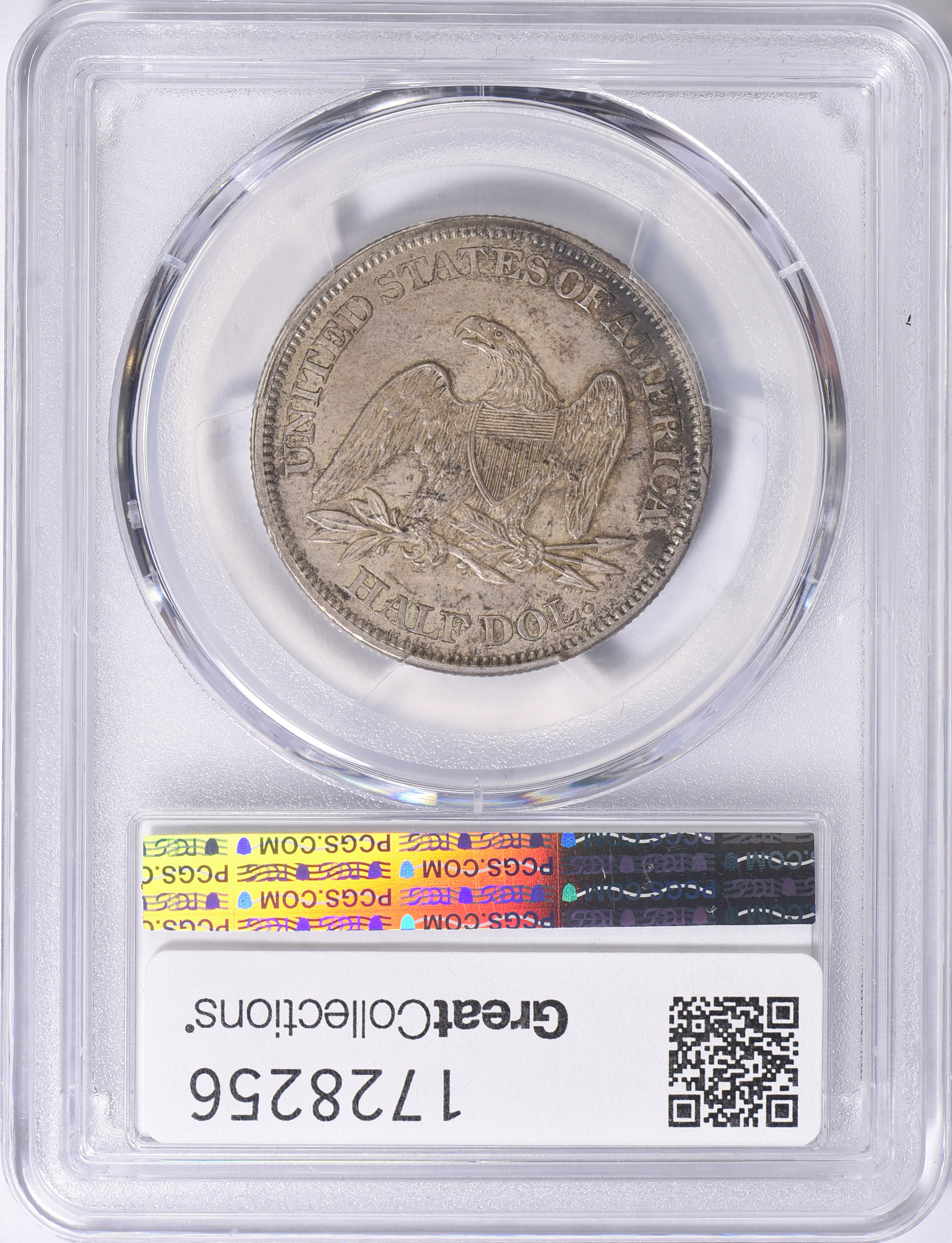 1861 Seated Liberty Half Dollar PCGS MS-62 (CAC Green) (Item 1728256 ...