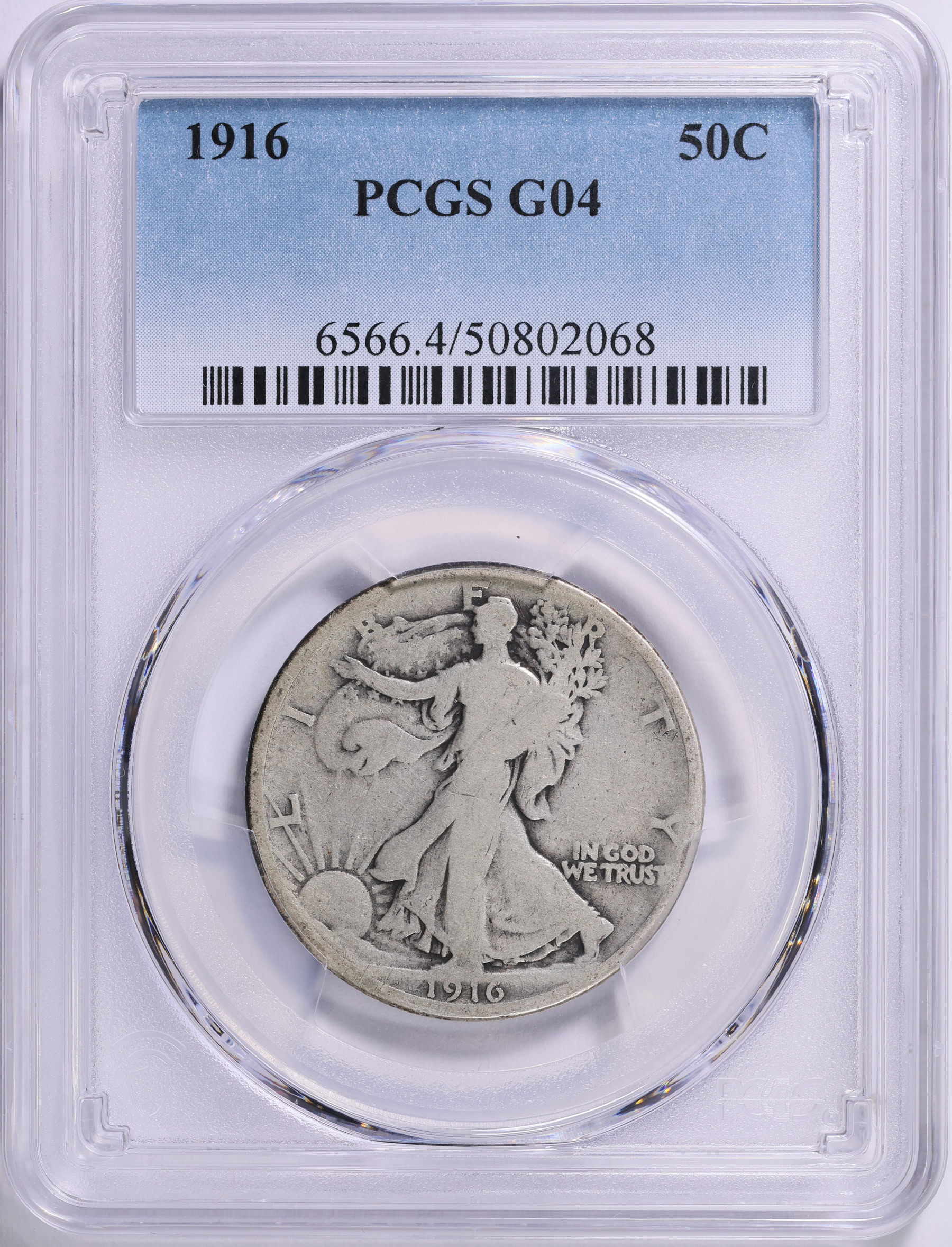 1916 Walking Liberty Half Dollar PCGS G-04 (Item 1728814 ...