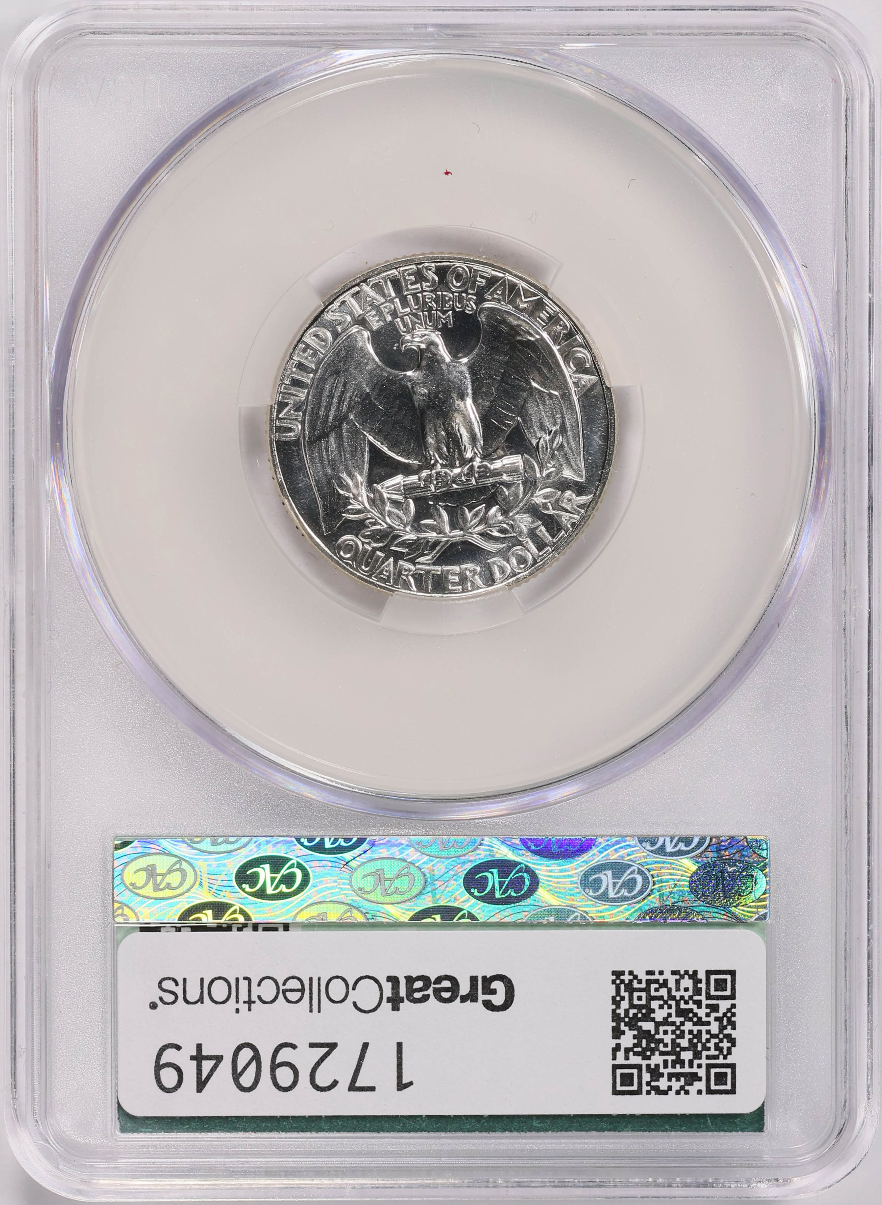1952 Washington Quarter Superbird FS-901 CACG Proof-67 (Item 1729049 ...