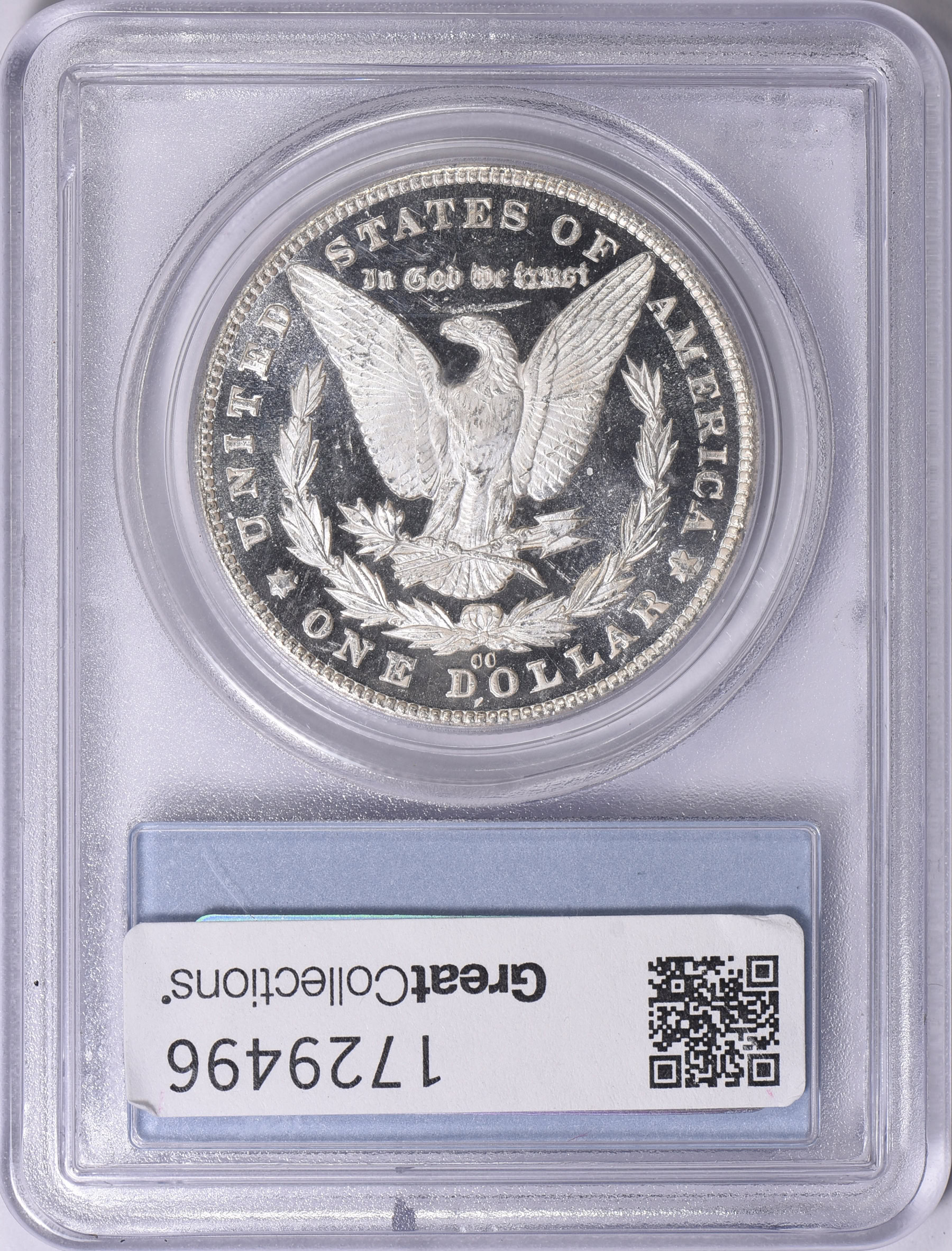 1881-CC Morgan Silver Dollar PCGS MS-65 DMPL (CAC Green) (Item 1729496) | GreatCollections Coin ...