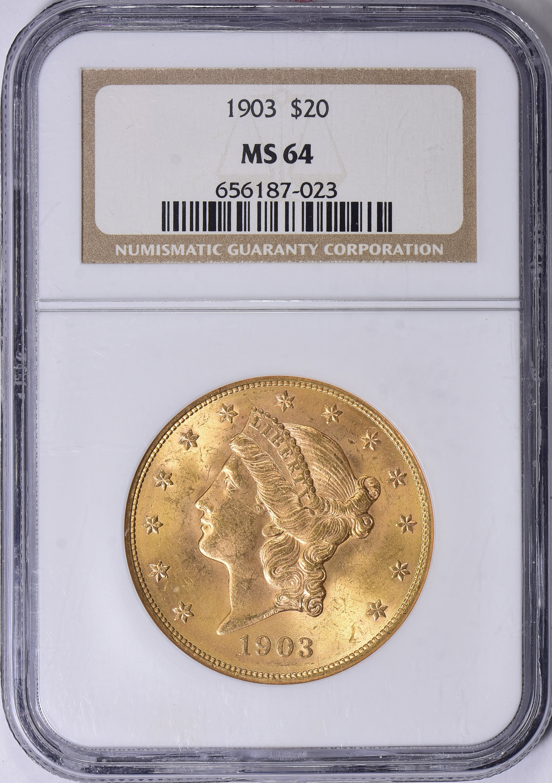 1903 Liberty Gold Double Eagle NGC MS-64 (Item 1730076 ...