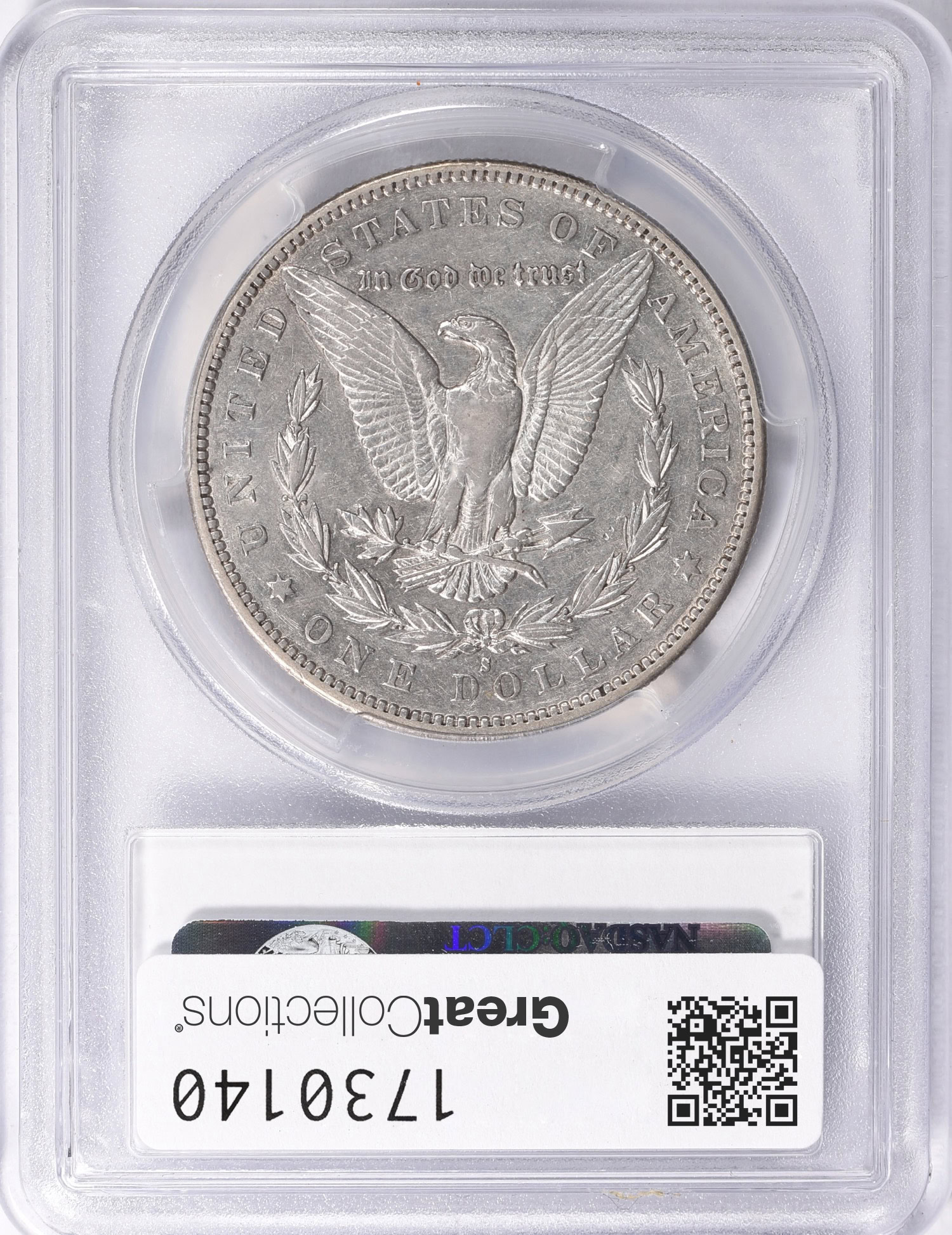 1893-S Morgan Silver Dollar PCGS XF-45 (Item 1730140) | GreatCollections Coin Auctions