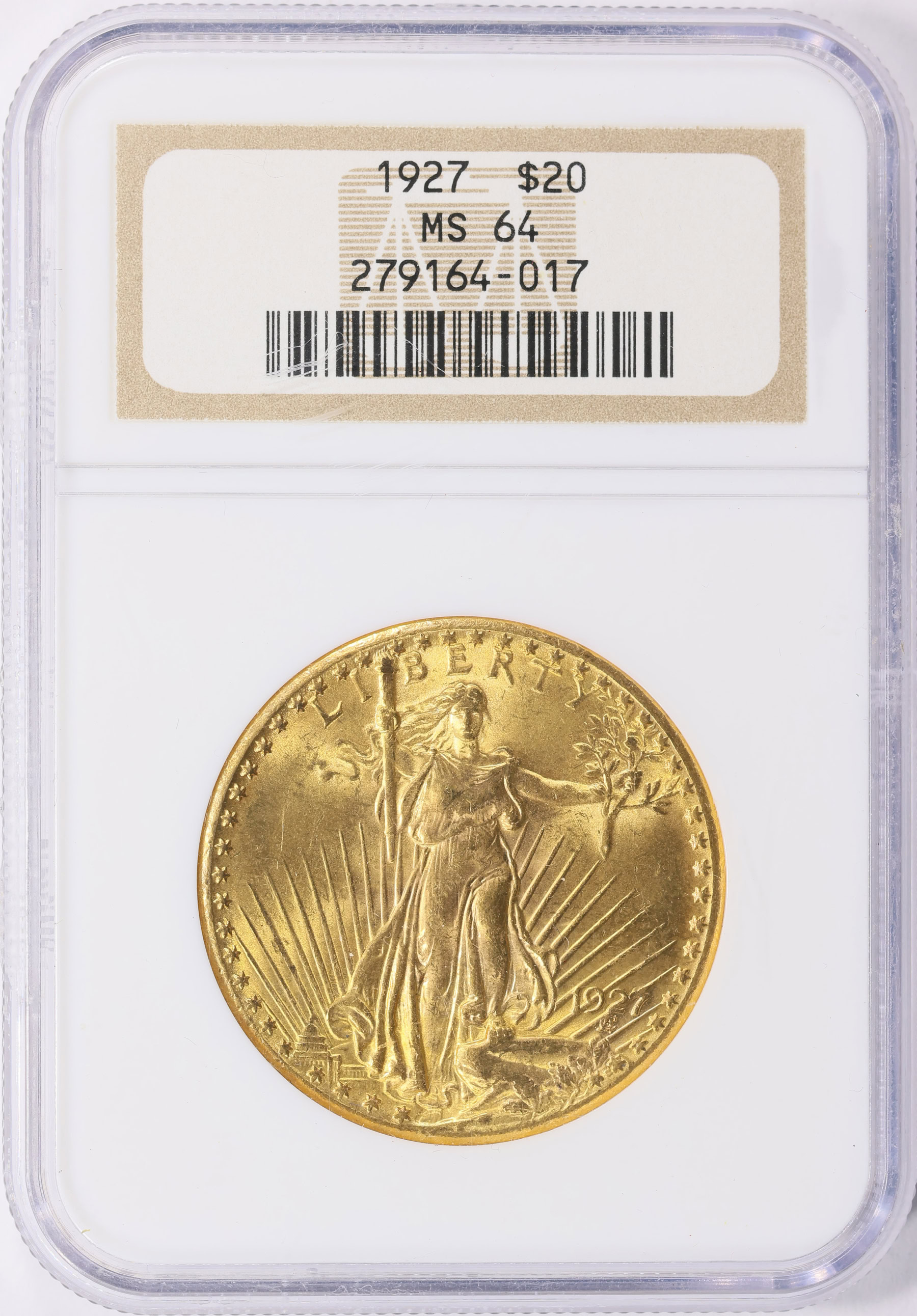 1927 Saint-Gaudens Gold Double Eagle NGC MS-64 (Item 1730786 ...