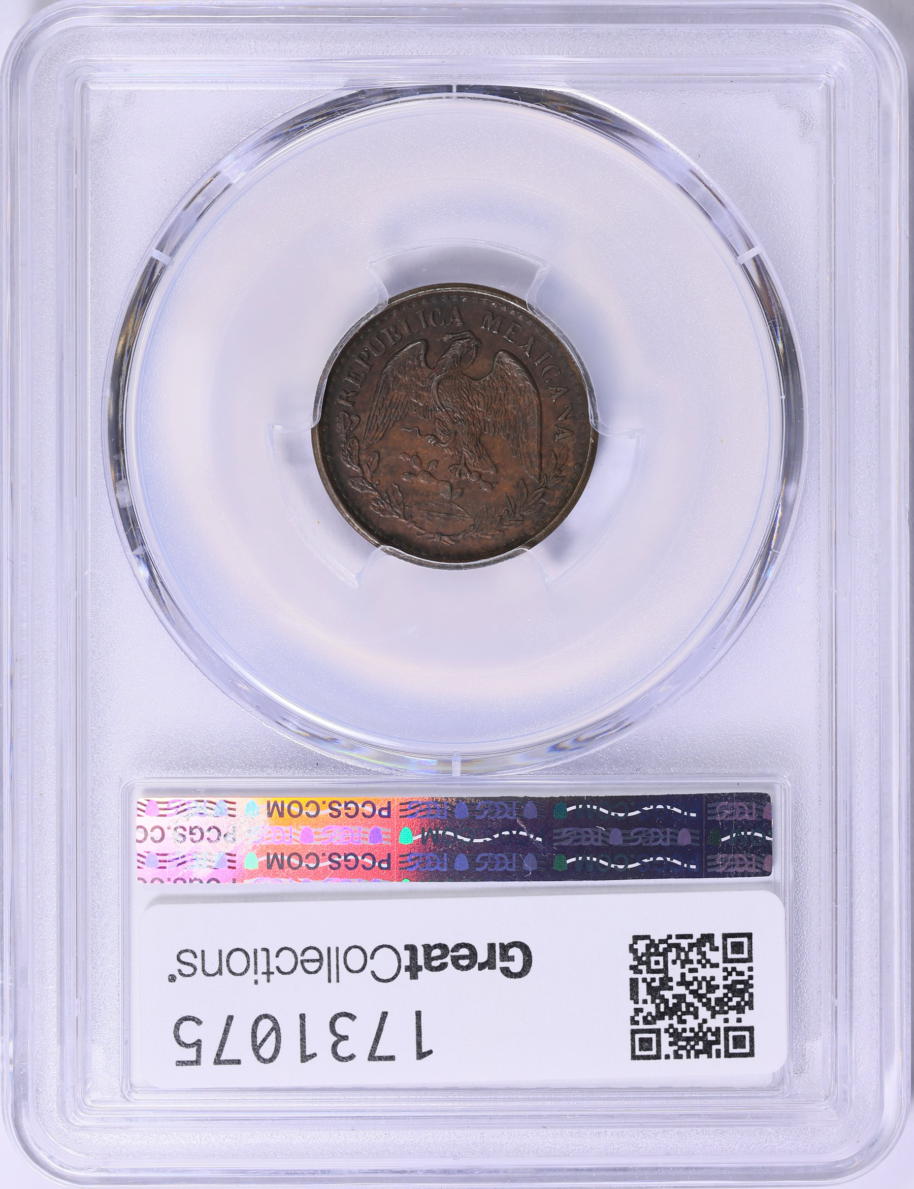 Mexico 1903-C Centavo KM-394 PCGS MS-63 BN (Item 1731075 ...