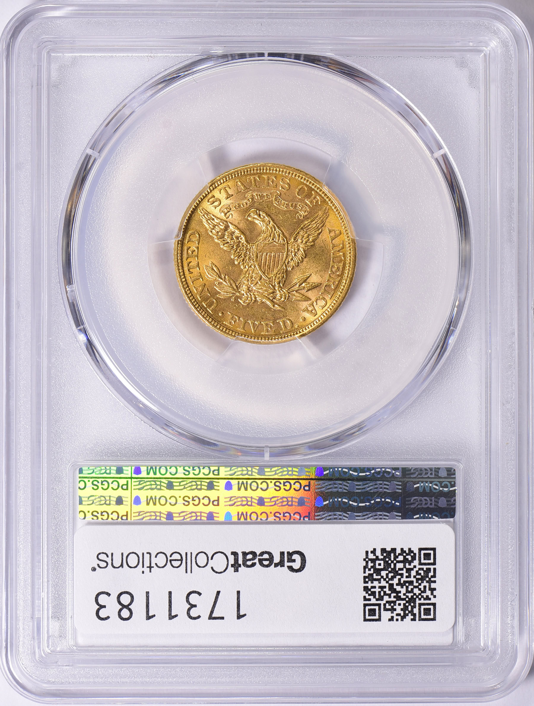 1908 Liberty Gold Half Eagle PCGS AU-58 (Item 1731183 ...