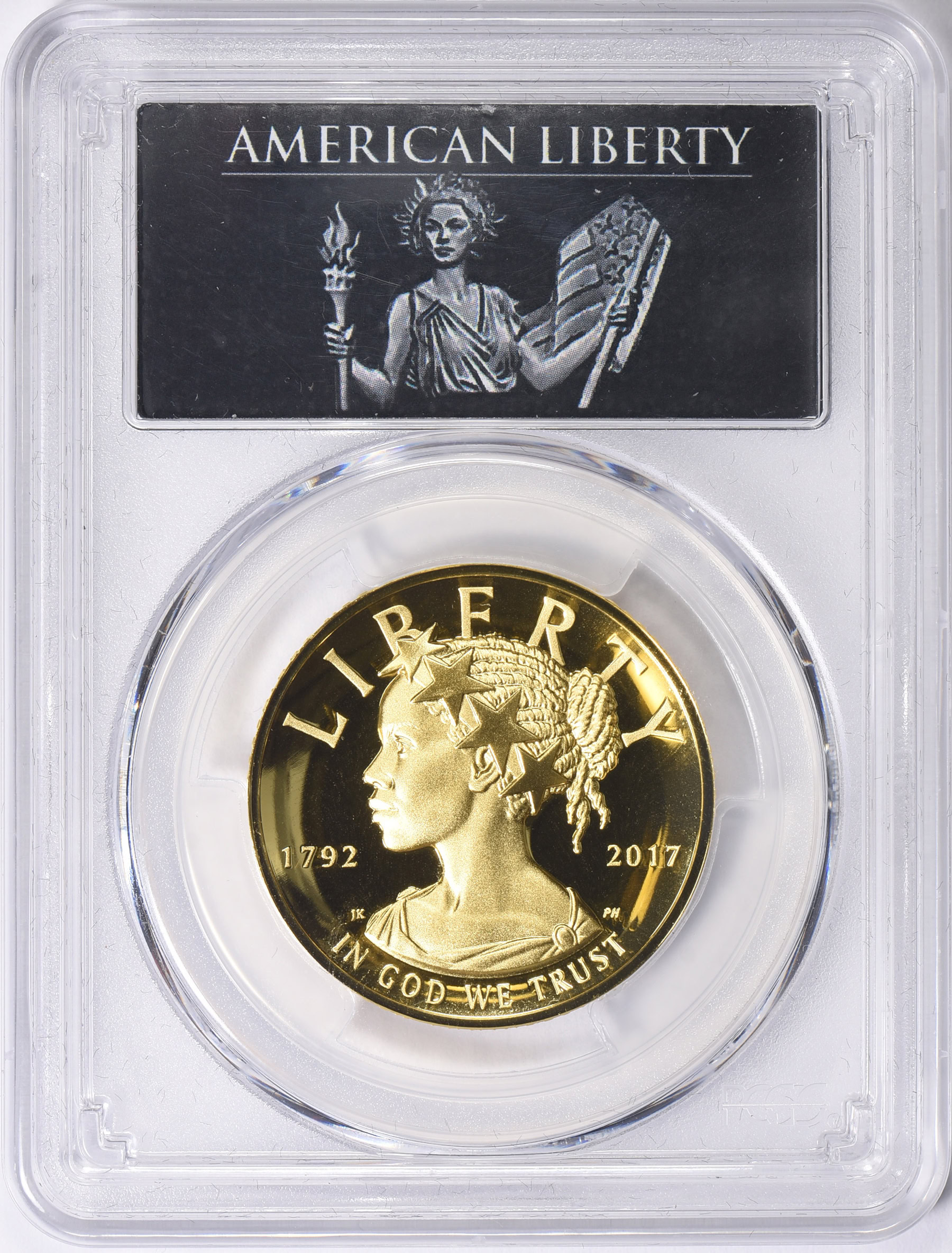 2017-W Gold $100 American Liberty High Relief 225th Anniversary U.S ...