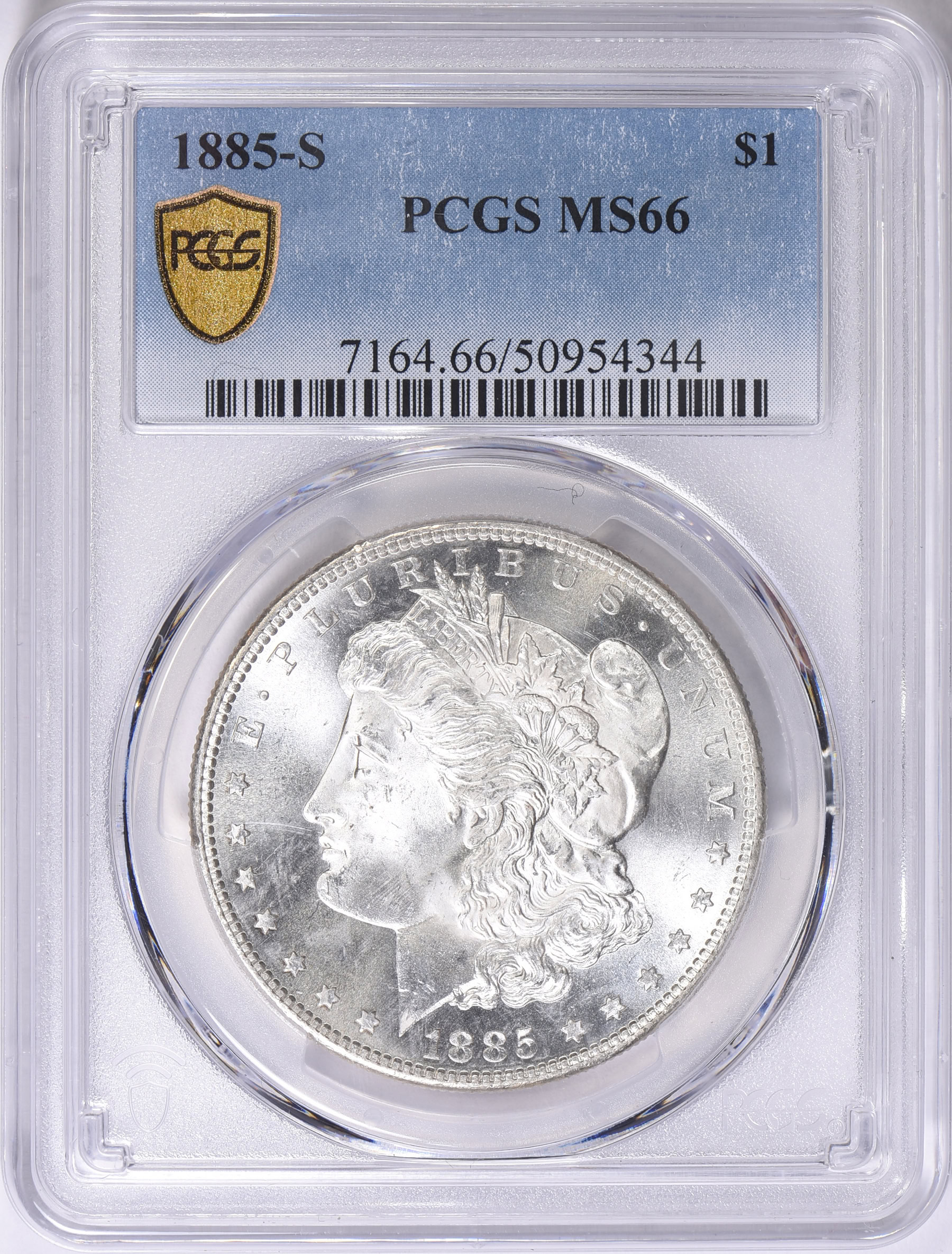 1885-S Morgan Silver Dollar PCGS MS-66 (Item 1732257 ...