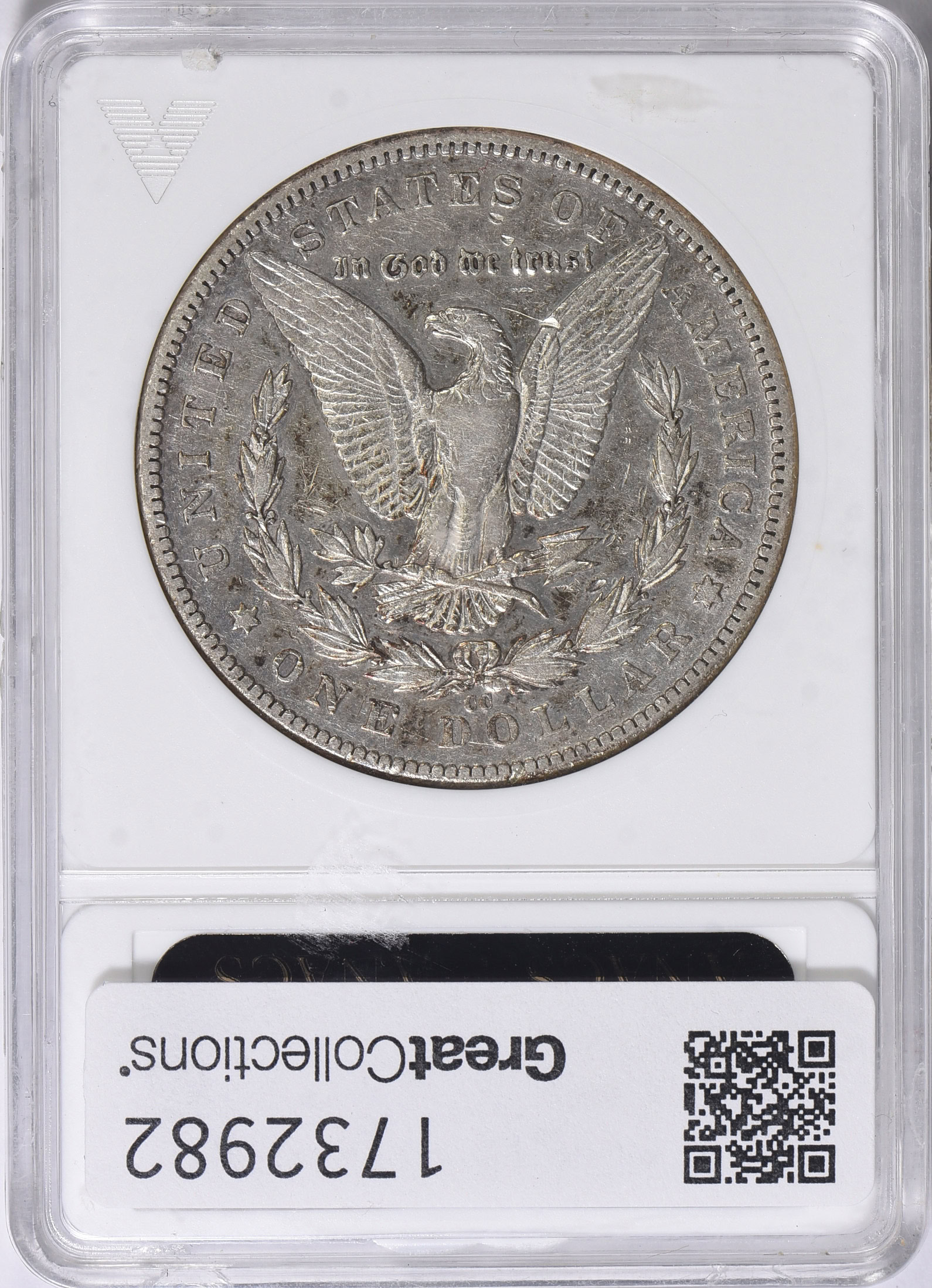1889-CC Morgan Silver Dollar ANACS XF-40 OH (Item 1732982) | GreatCollections Coin Auctions
