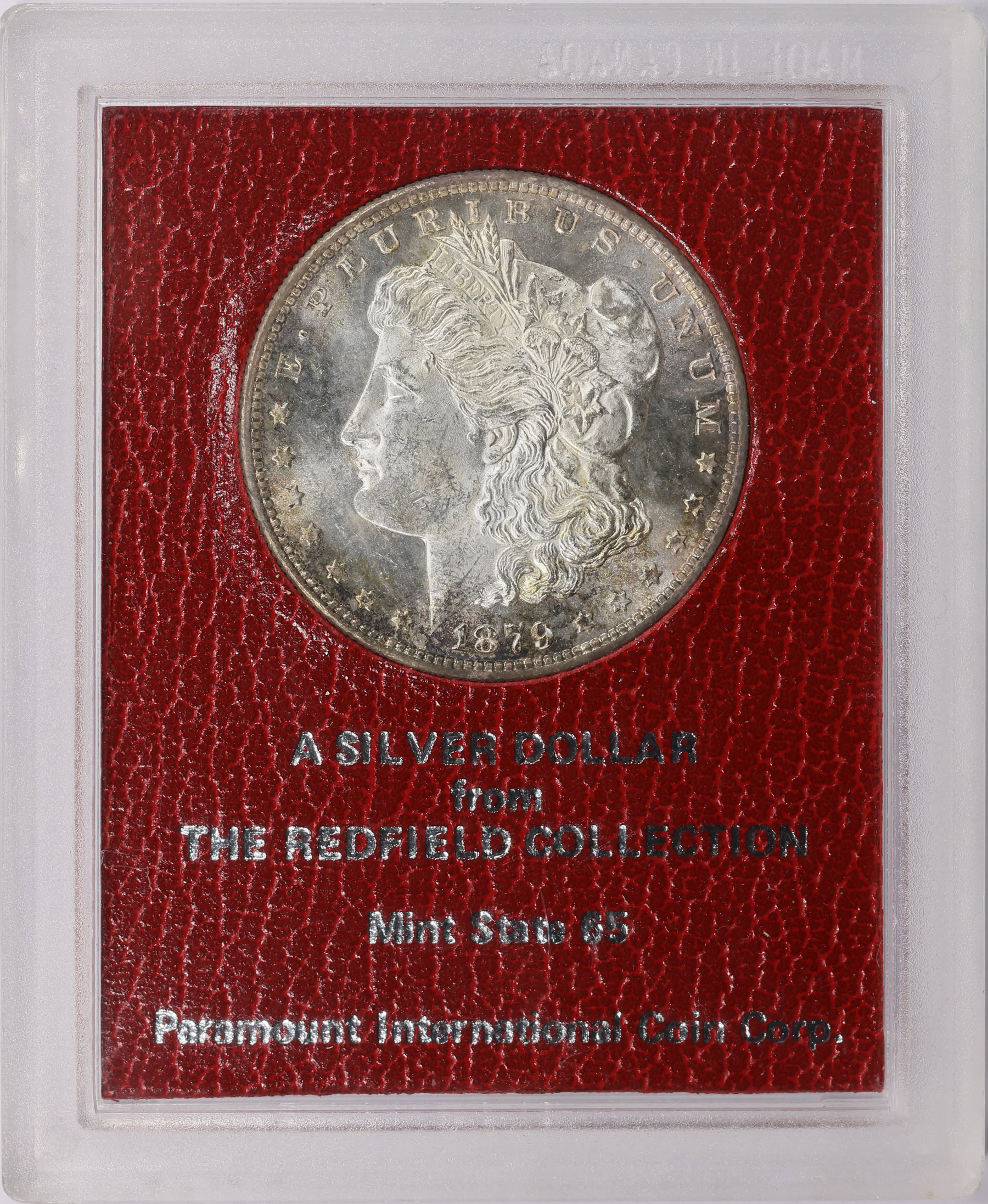 1879-S Morgan Silver Dollar MS-65 (Redfield Collection) (Paramount Red ...