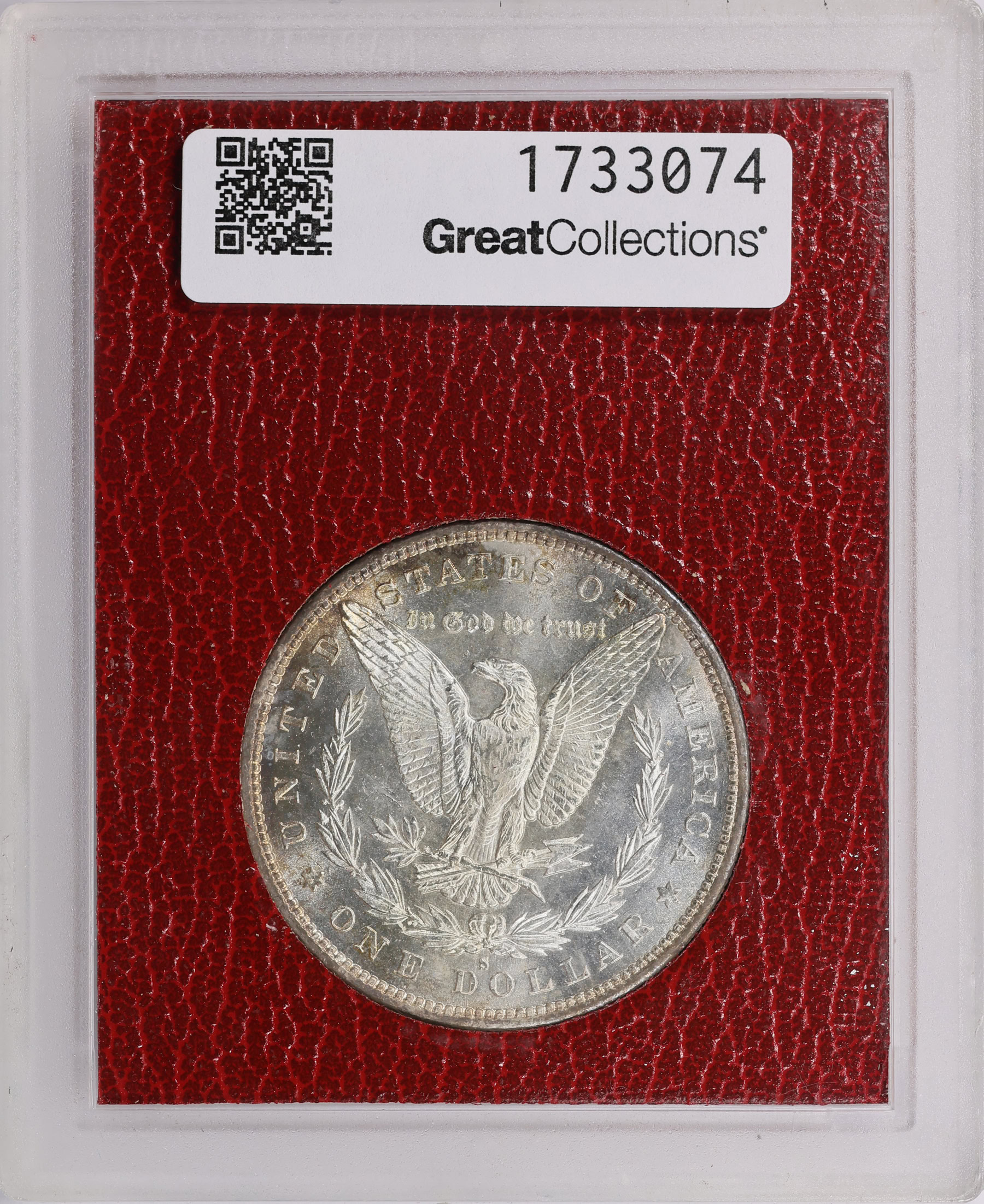 1879-S Morgan Silver Dollar MS-65 (Redfield Collection) (Paramount Red ...