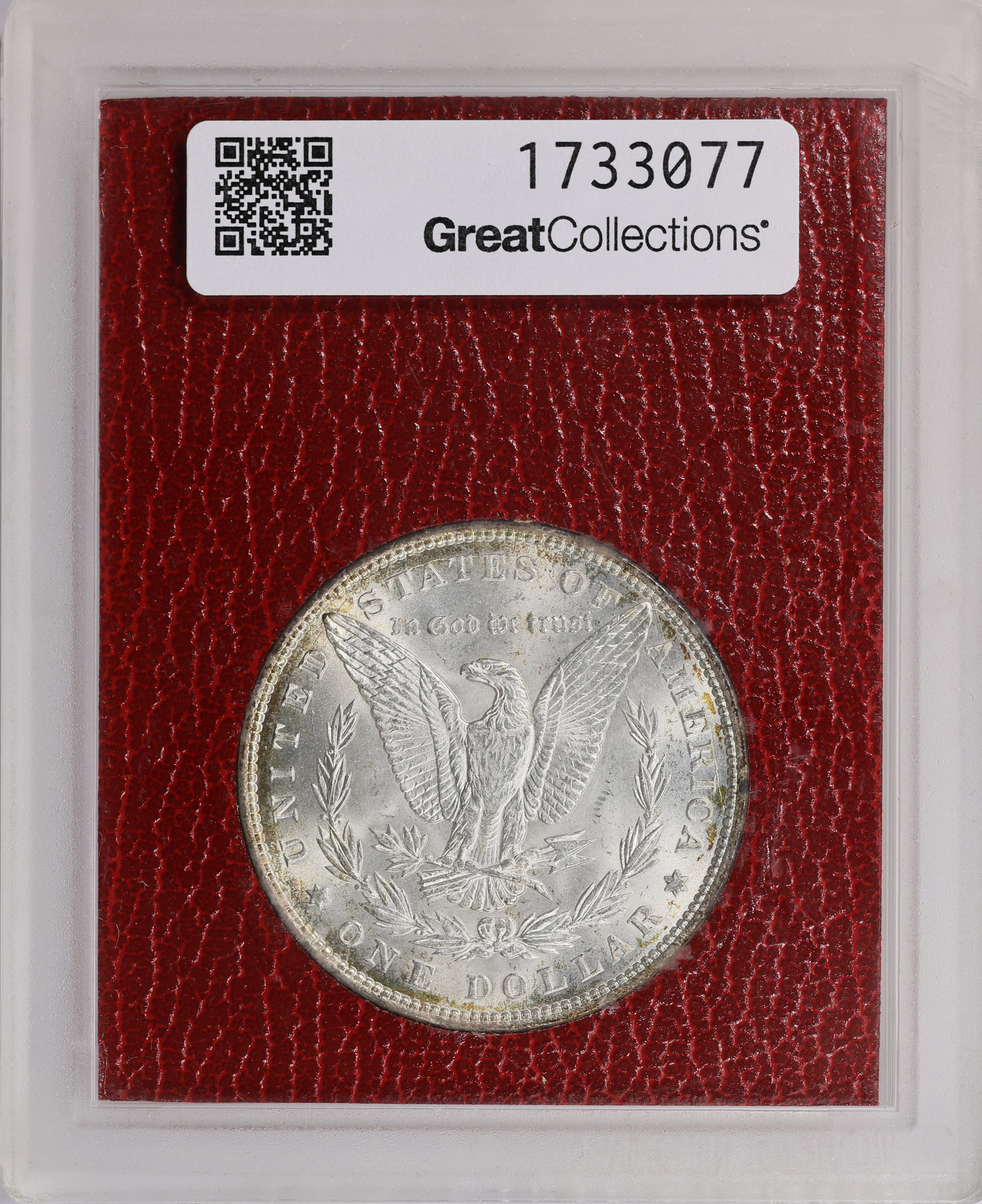 1897 Morgan Silver Dollar MS-65 (Redfield Collection) (Paramount Red ...