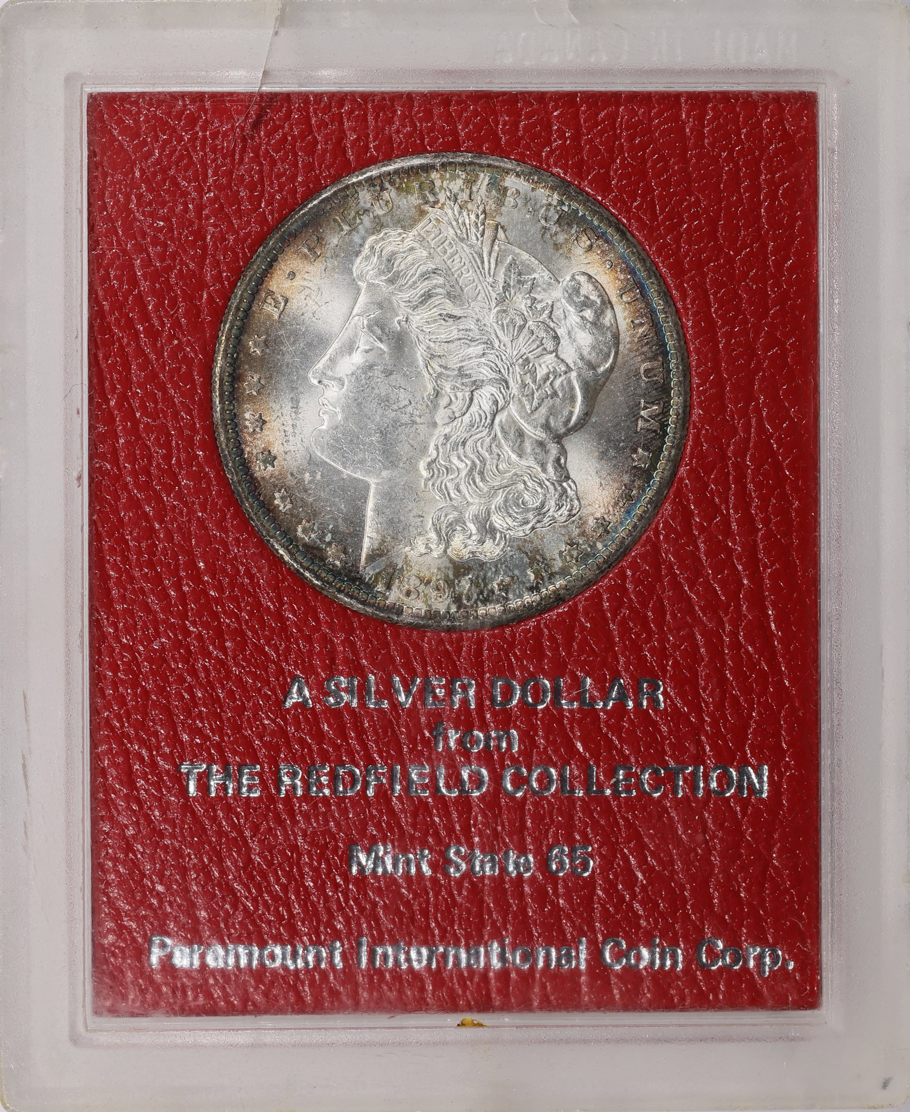 1897-S Morgan Silver Dollar MS-65 (Redfield Collection) (Paramount Red ...