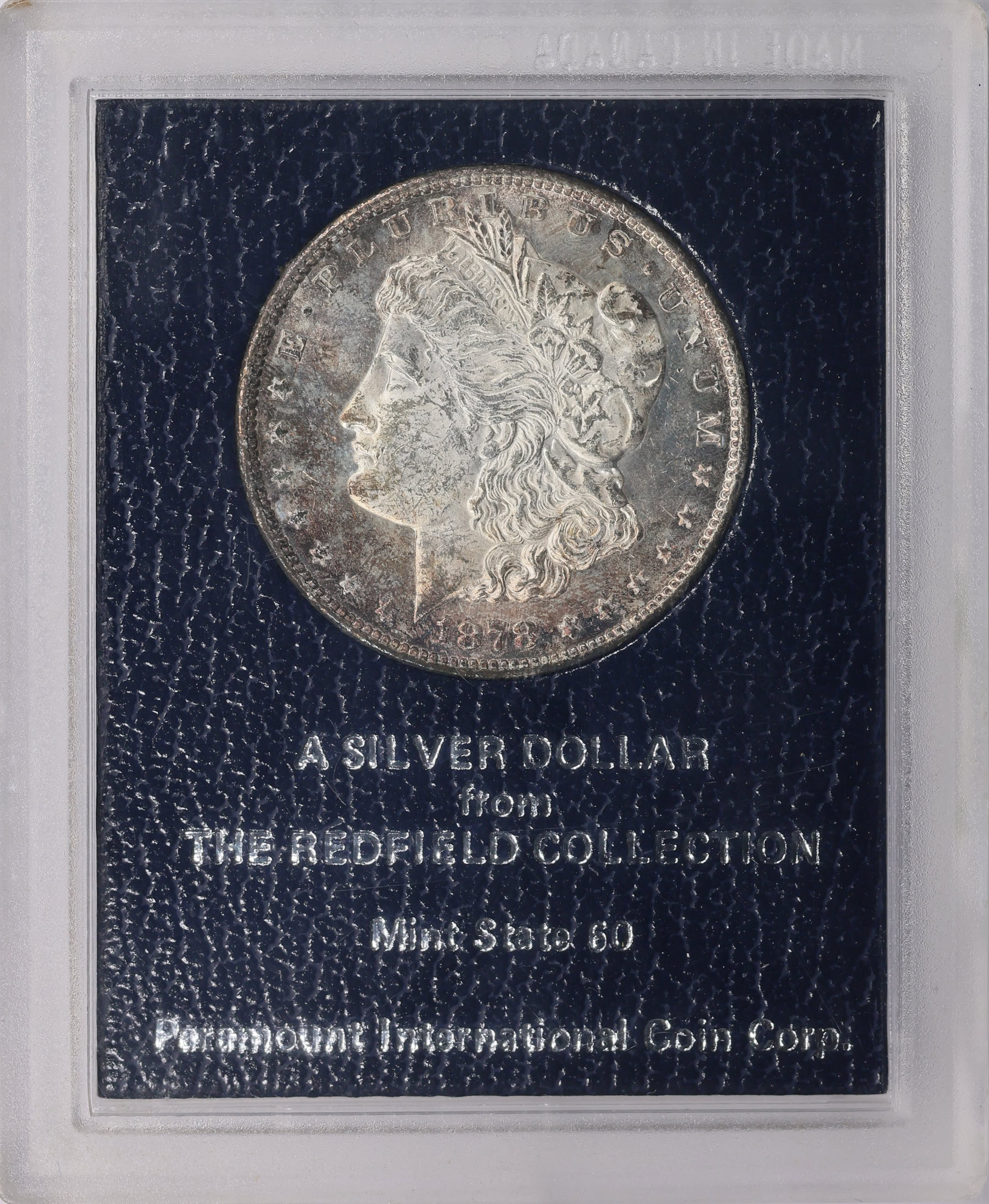 1878-S Morgan Silver Dollar MS-60 (Redfield Collection) (Paramount ...