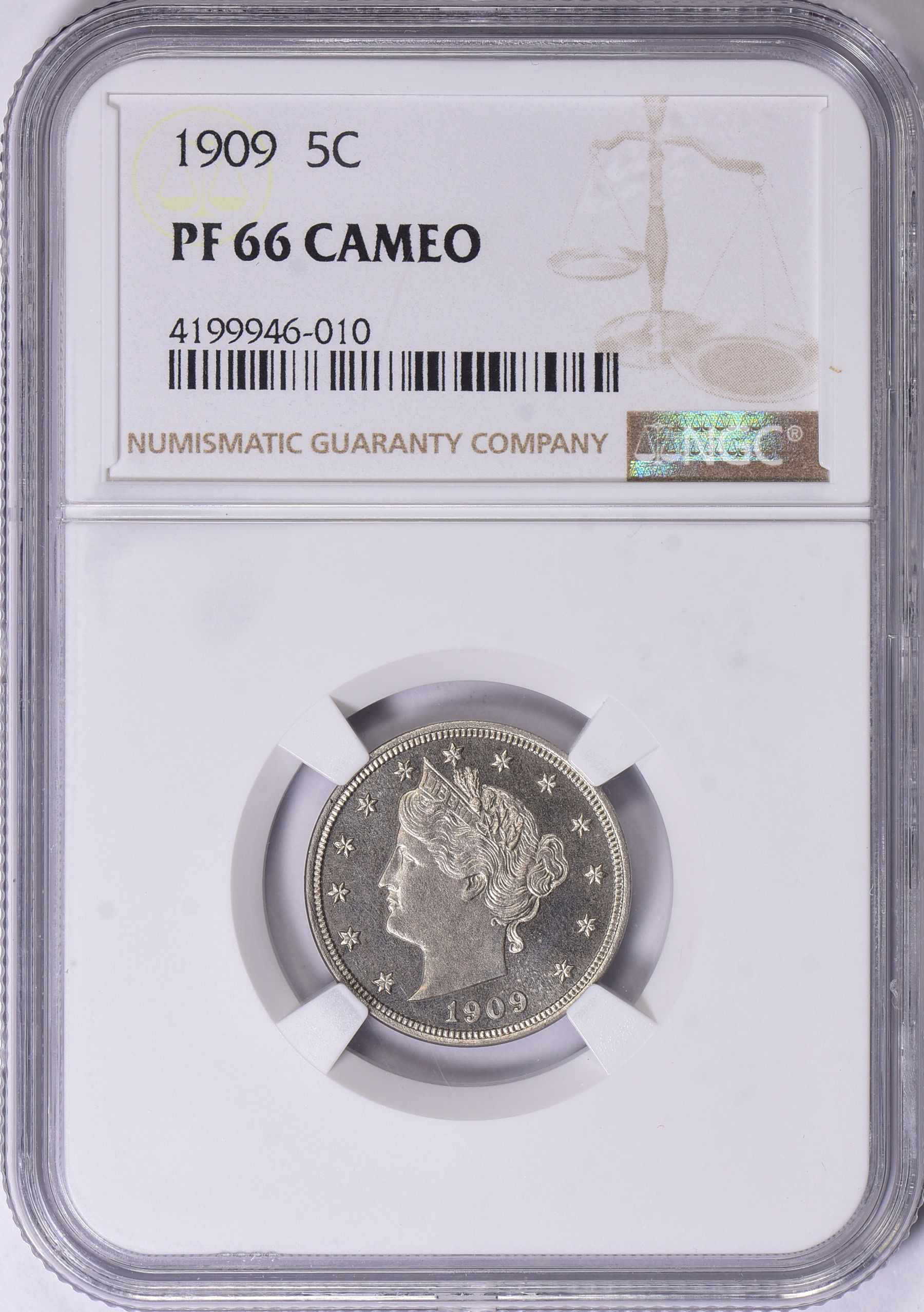 1909 Liberty Nickel NGC Proof-66 CAMEO (Item 1733719 ...