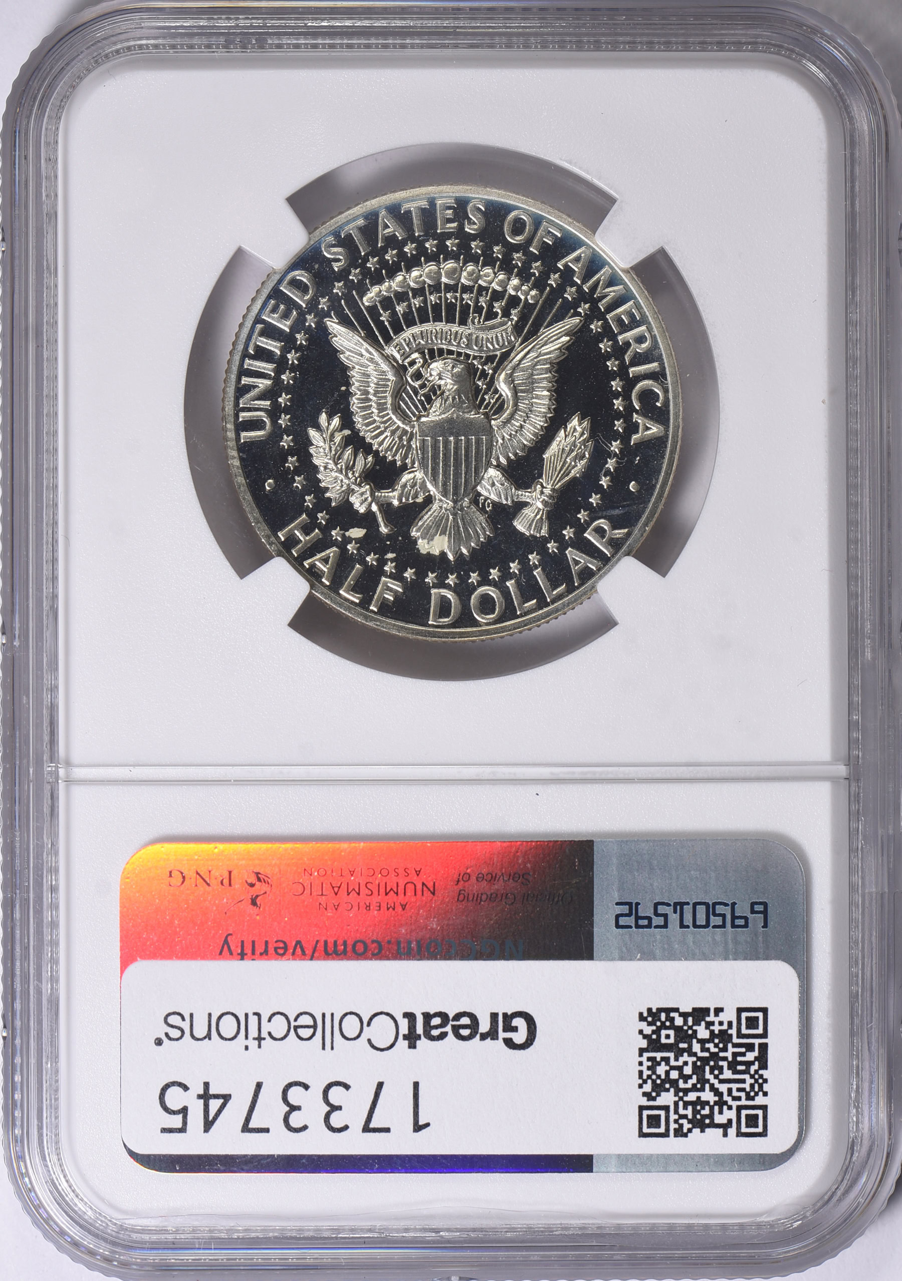 1964 Kennedy Half Dollar Accented Hair NGC Proof-67 CAMEO (Item 1733745 ...