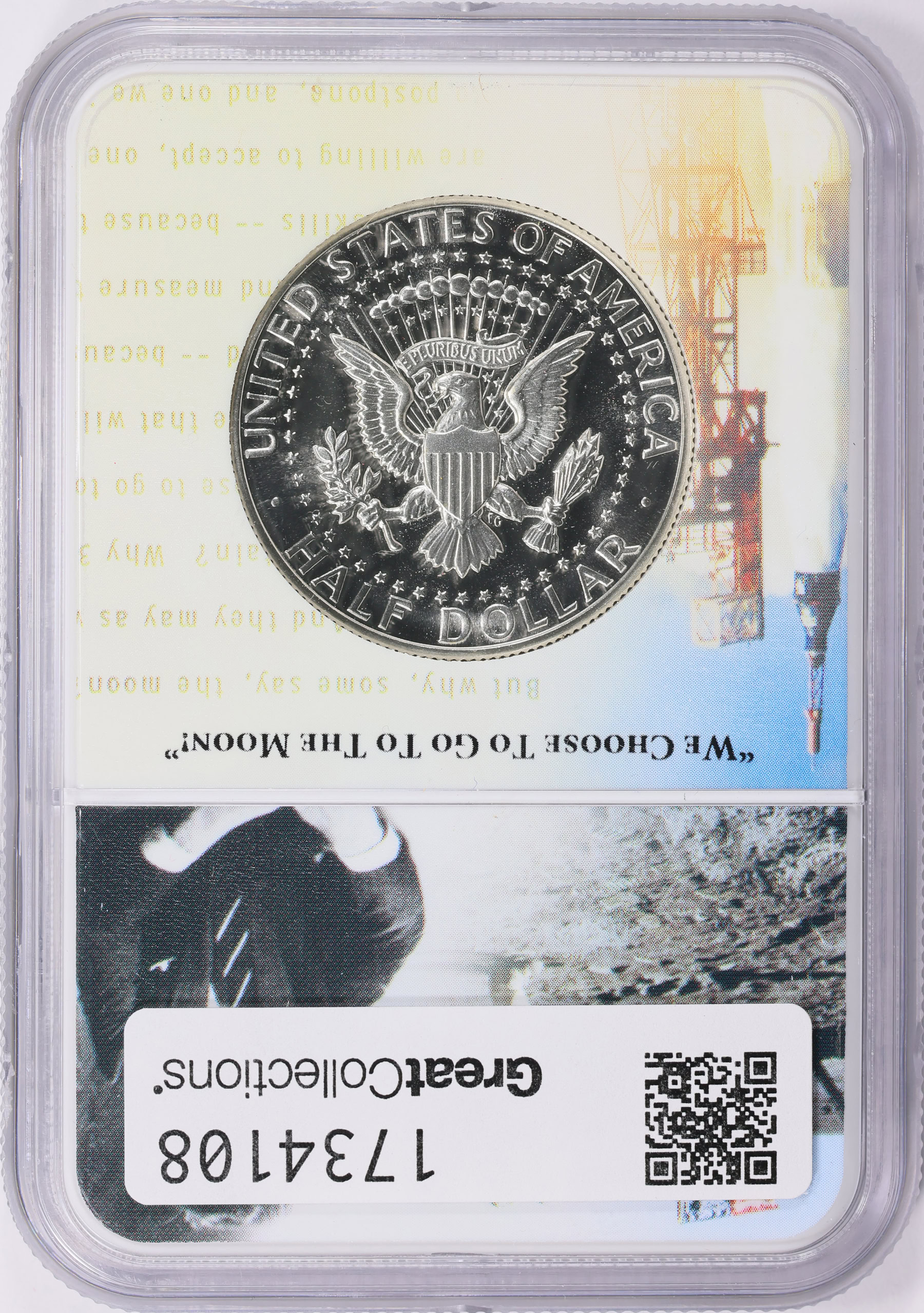 1964 Kennedy Half Dollar NGC Proof-69 (Rick Tomaska Signed Label ...